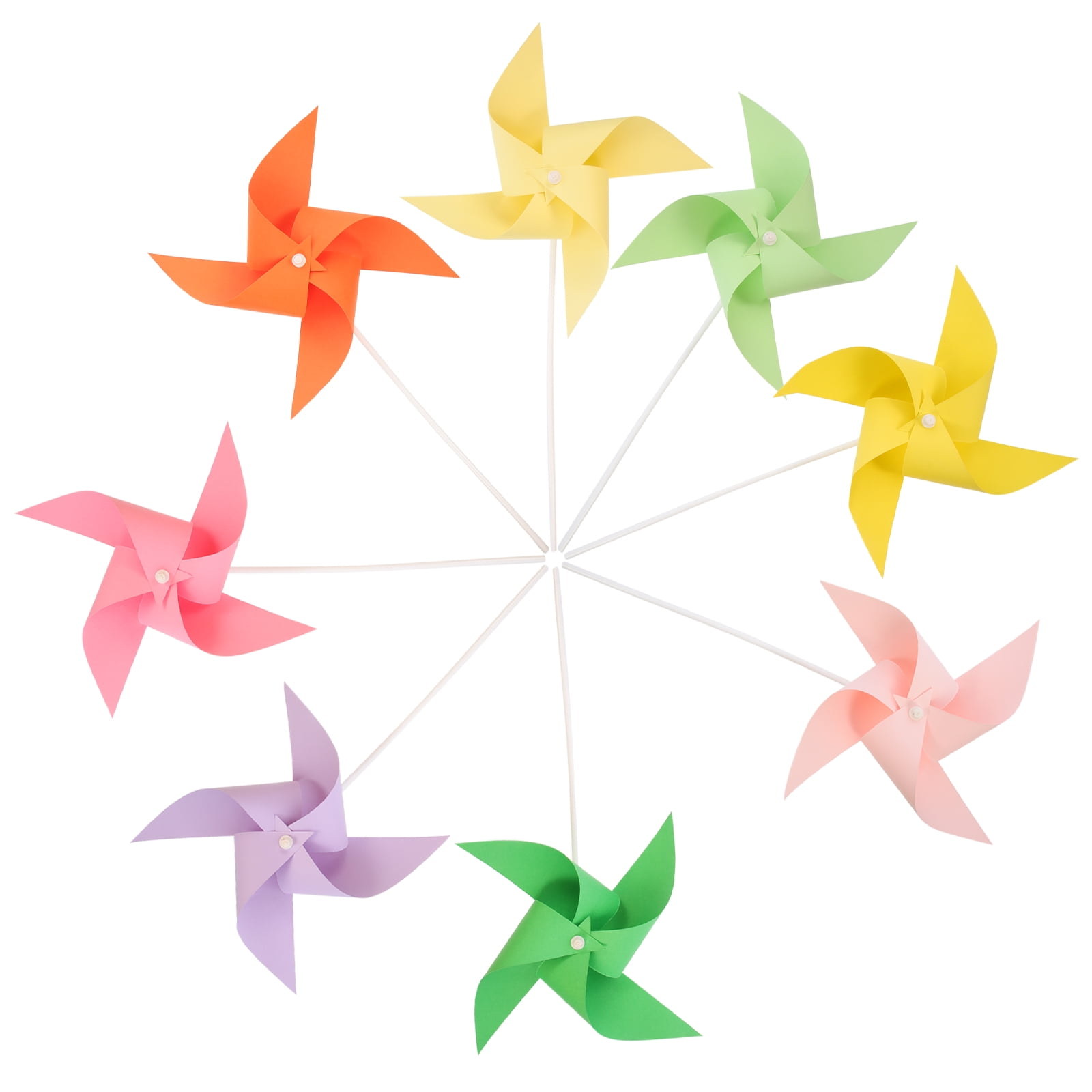 CIMAXIC Kindergarten Diy Pinwheels Diy Pinwheel Toys Assorted Color ...
