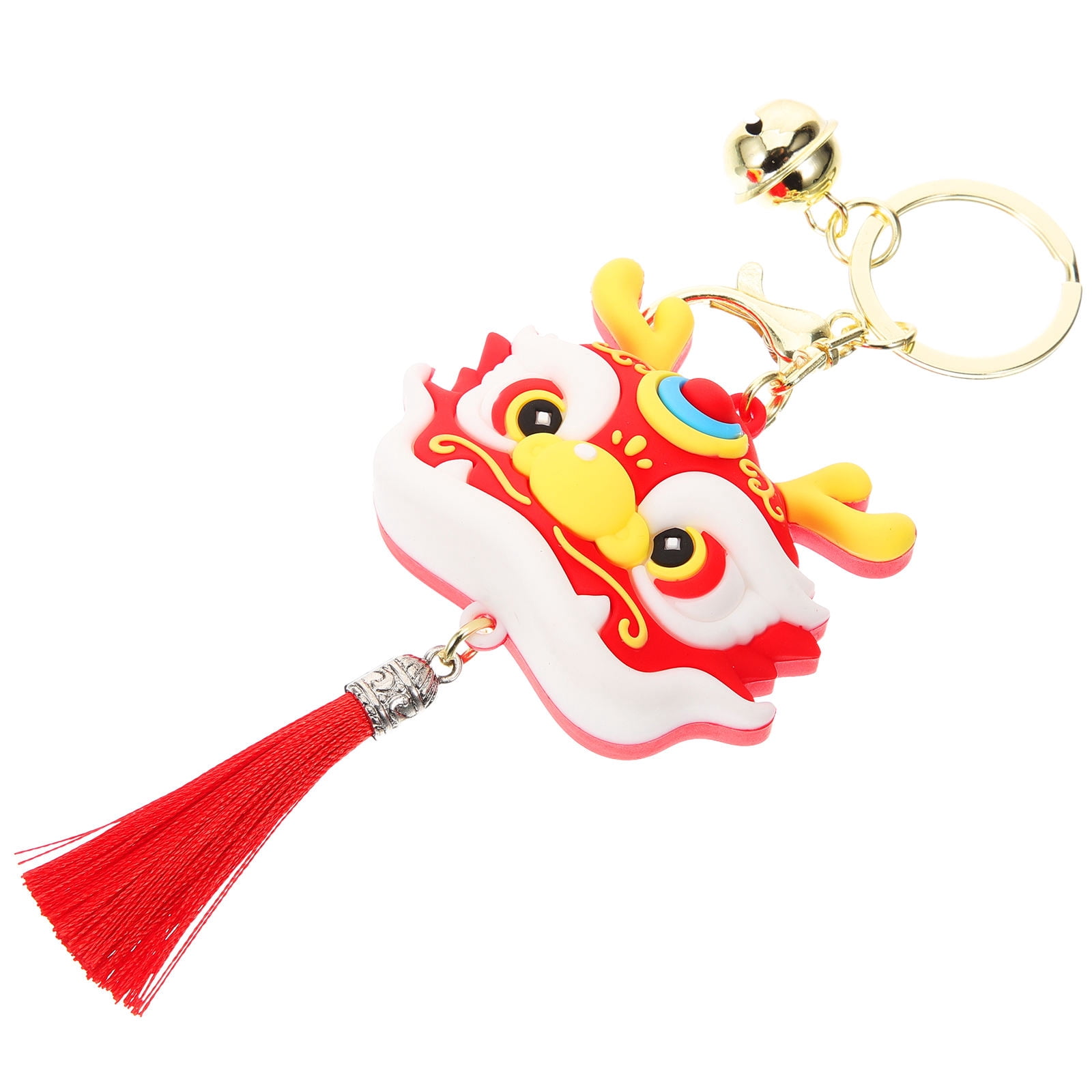 CIMAXIC Back to School Keychain Bag Charm Chinese Style Dragon Key Ring ...