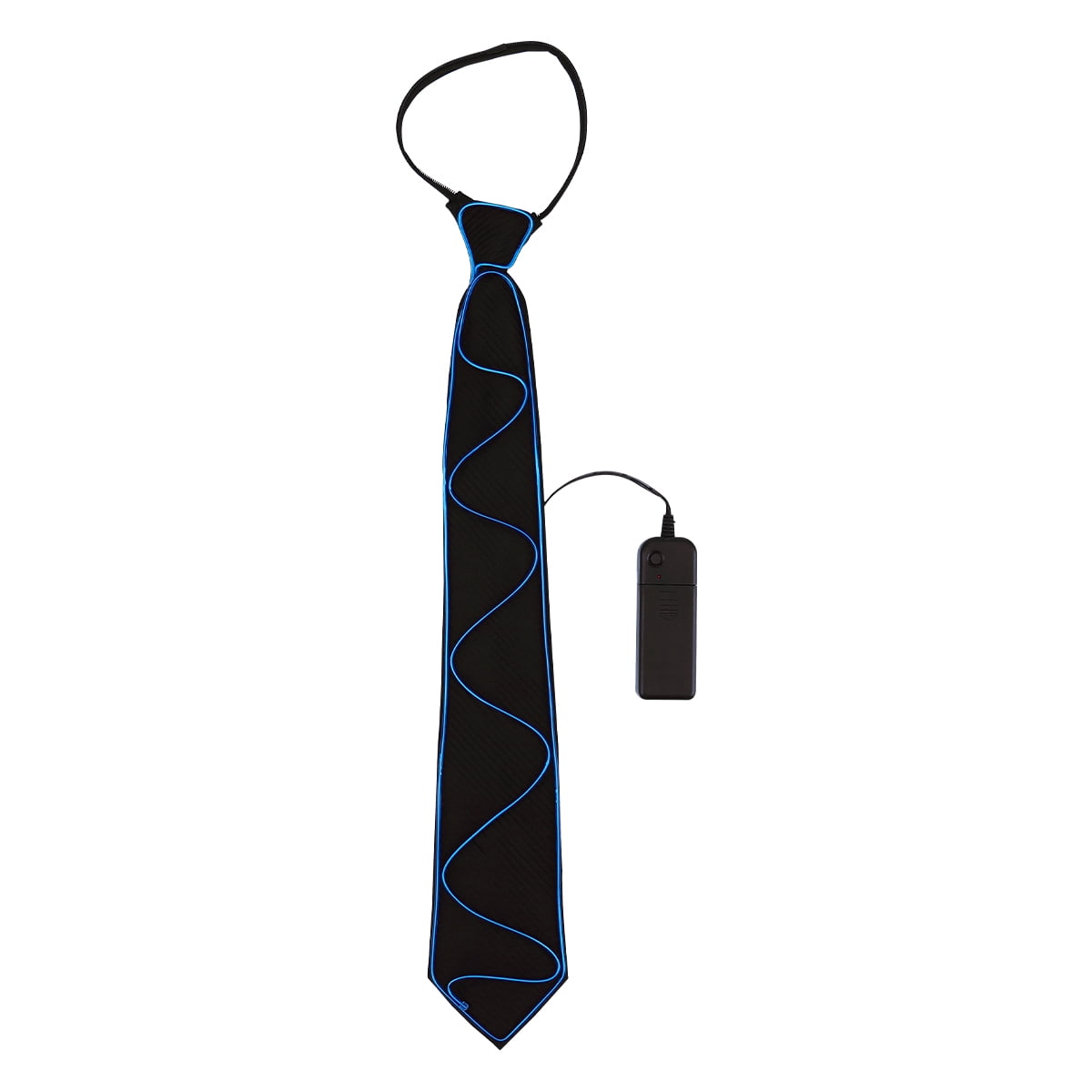 CIMAXIC Blue LED Tie 1Pack For And Costume Party Accessories - Walmart.com