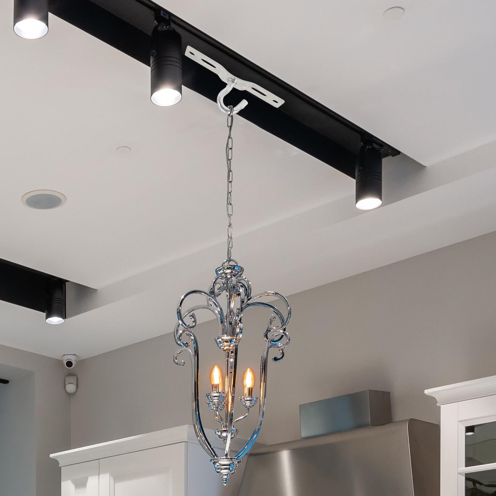 CIMAXIC Ceiling Light Base Plate 10Pcs Iron Rectangular Plate for ...