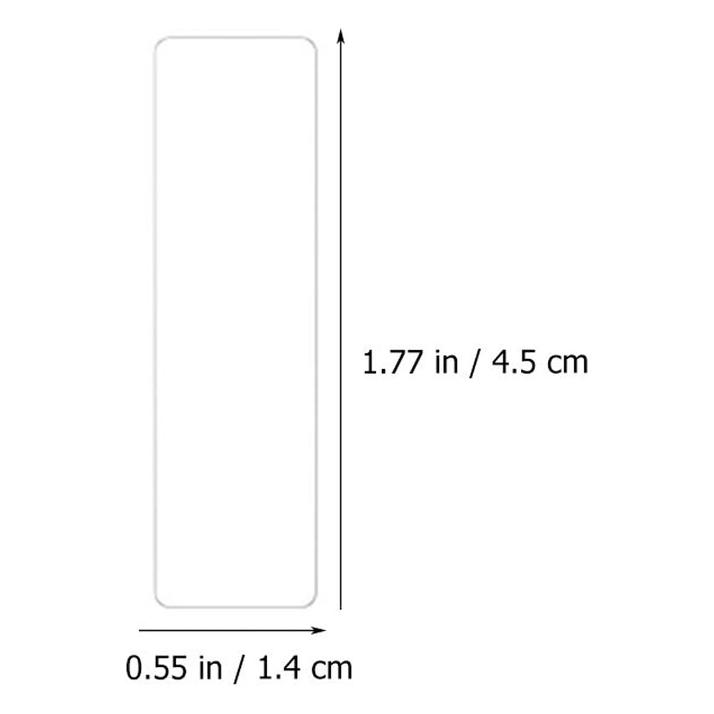 CIMAXIC Clear Labels 5 Boxes Double Sided Stickers for DIY Crafts and ...