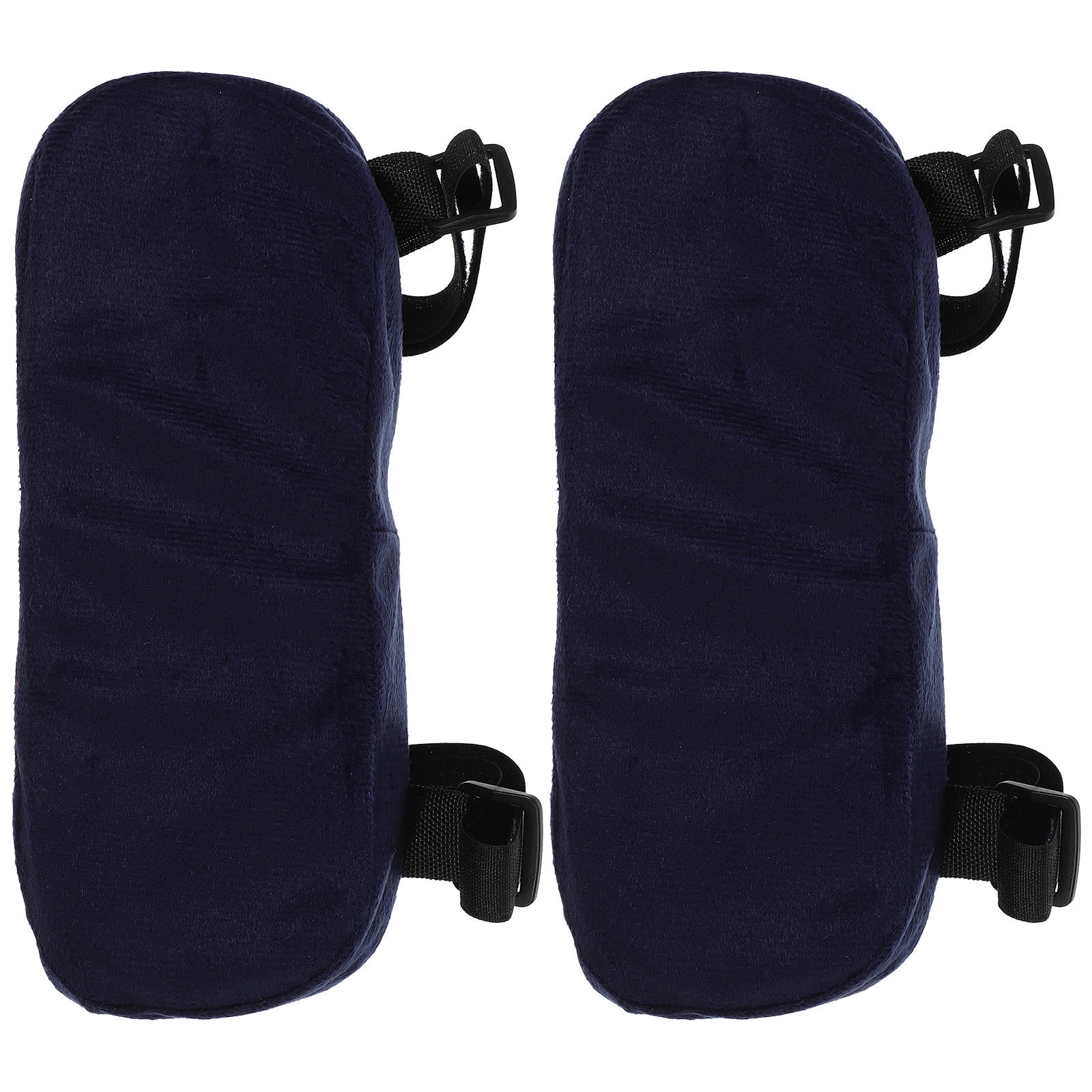 CIMAXIC Dark Blue Armrest Pads for Wheelchair 1 Pair with Memory Foam ...