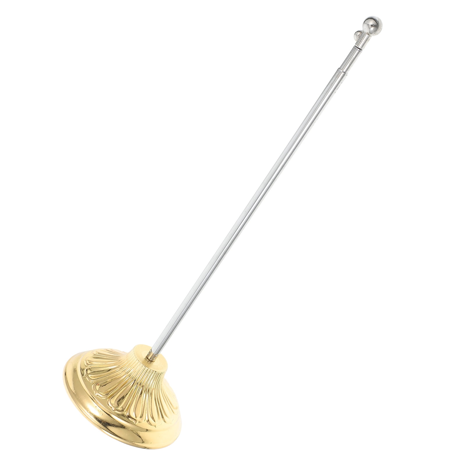 CIMAXIC Desktop Flag Stand 1Set Metal Golden Flag Display for Office ...