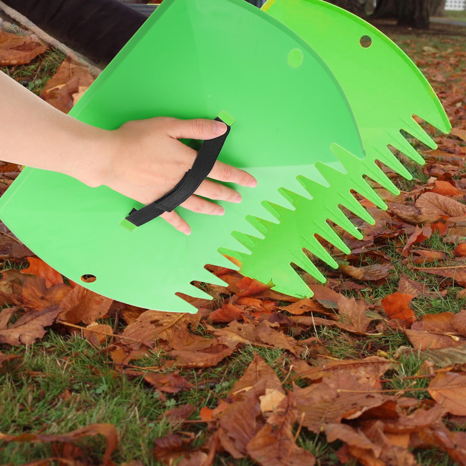 CIMAXIC Garden Cleaning Rake 1Pcs Small Plastic Rake for Gardeners and ...