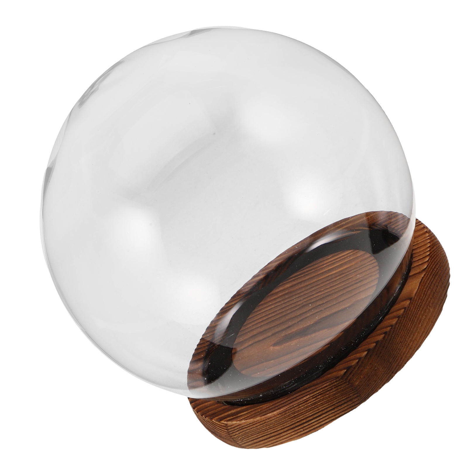 CIMAXIC Glass Dome: Clear Glass Display Dome With Base - Protective ...