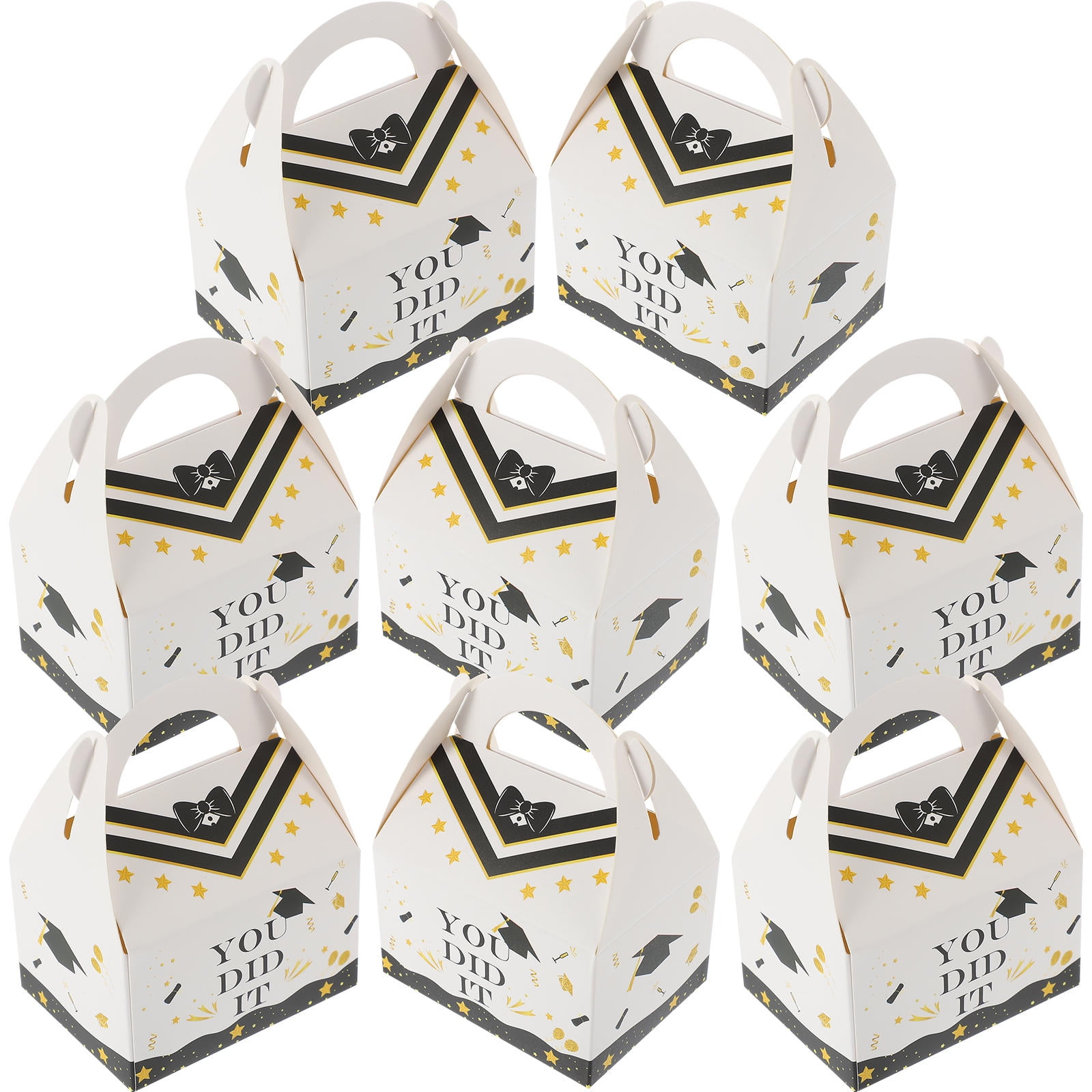 CIMAXIC Graduation Themed present Box for Carrying Small Candies Snacks ...