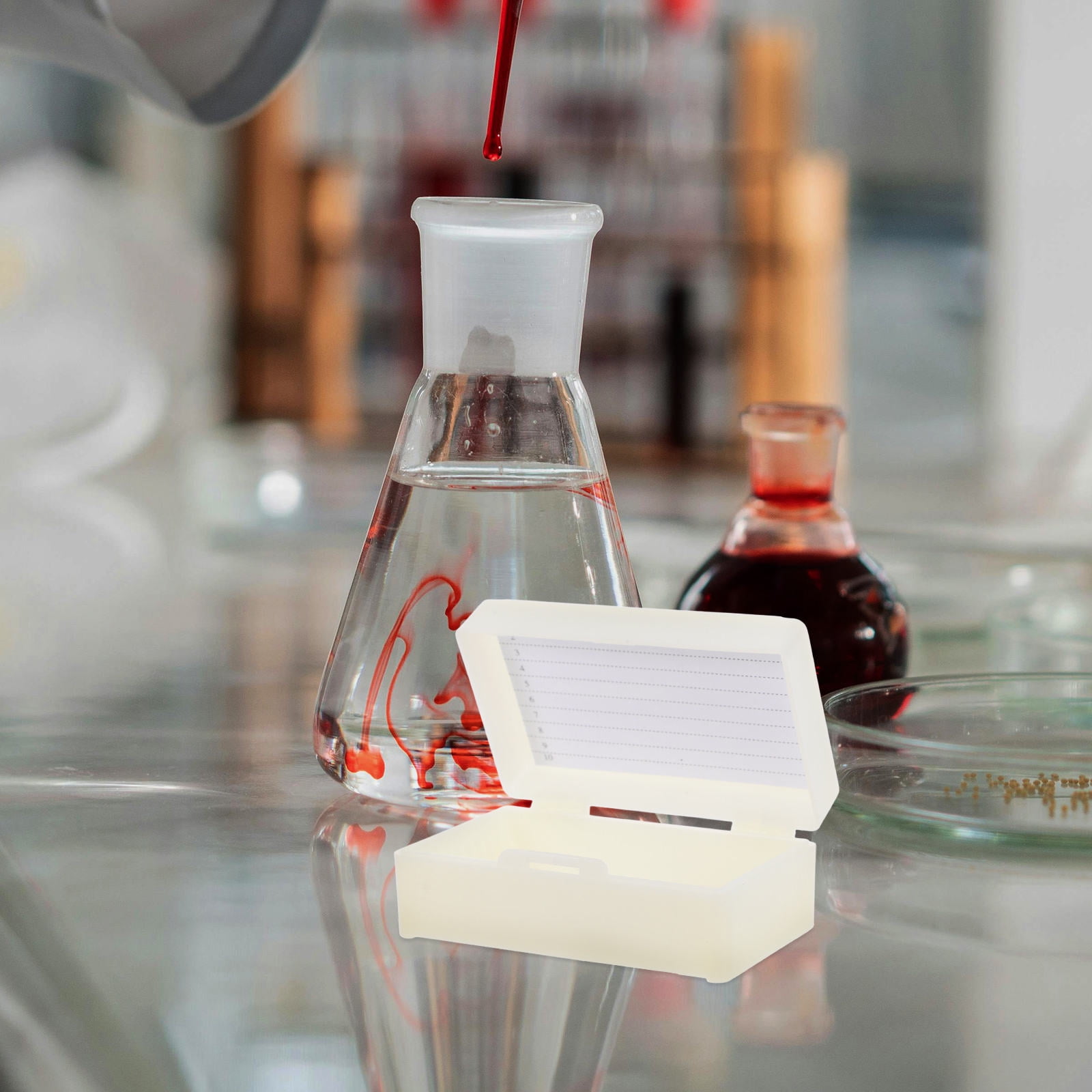 CIMAXIC Hips Paper 1Pcs Microscope Holder for Laboratory Slides and ...