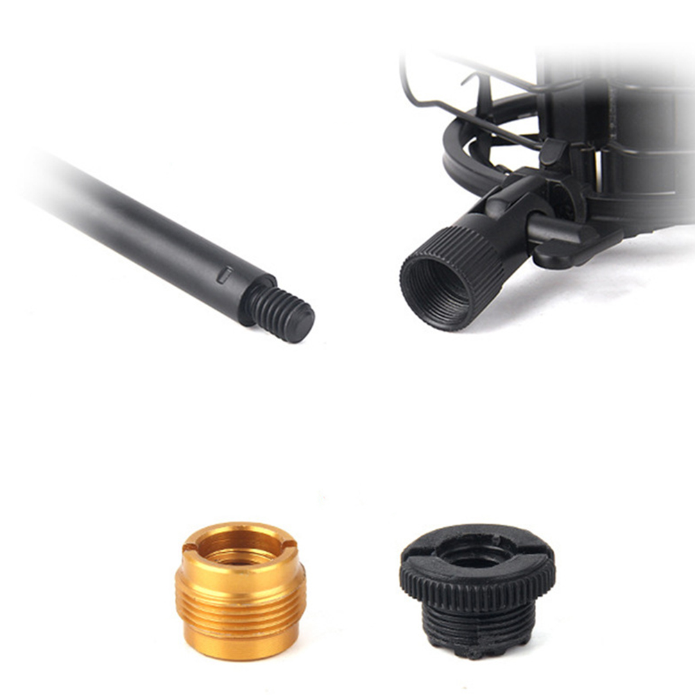 CIMAXIC Thread for Mic Stand Golden 10Pack 0.6In Cylindrical - Walmart.com