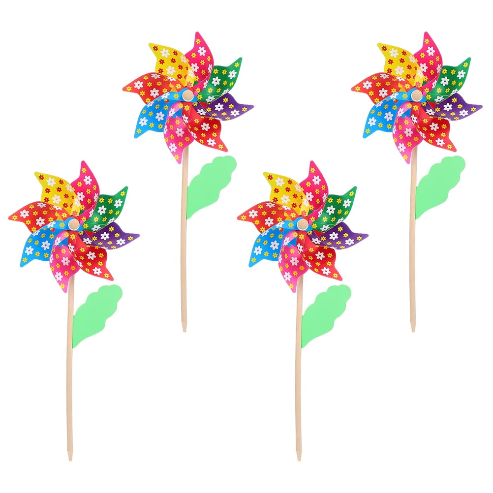 CIMAXIC Windmill Decoration Rotates with Wind for Family Members in ...