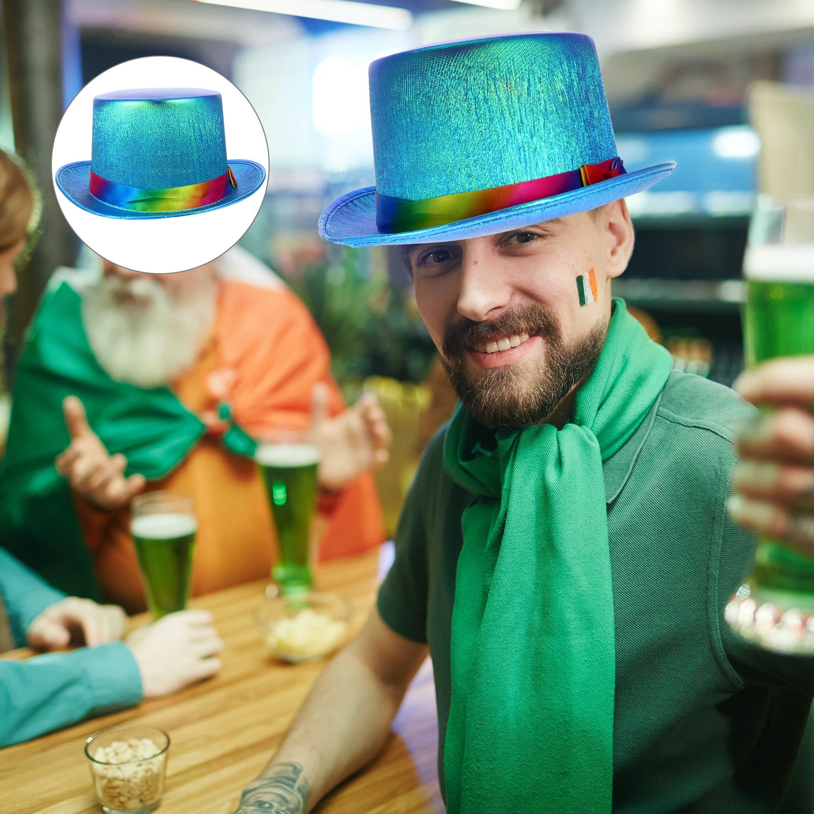 CIMAXIC Photo Booth Props Hats for Fun and Retro Style 1Pcs - Walmart.com