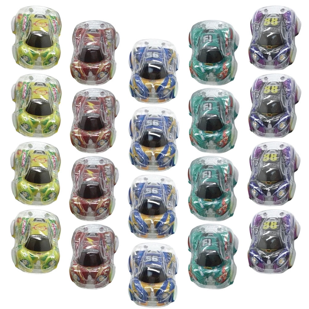 CIMAXIC Childrens Mini Pull-back Car Toys 25pcs Plastic Portable Design ...