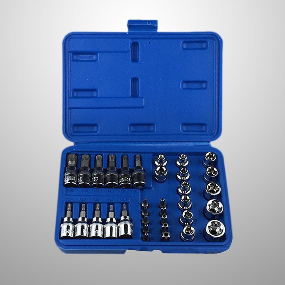 CIMAXIC Star Bit Socket Set Designed for Breaker Bars Ratchets with ...
