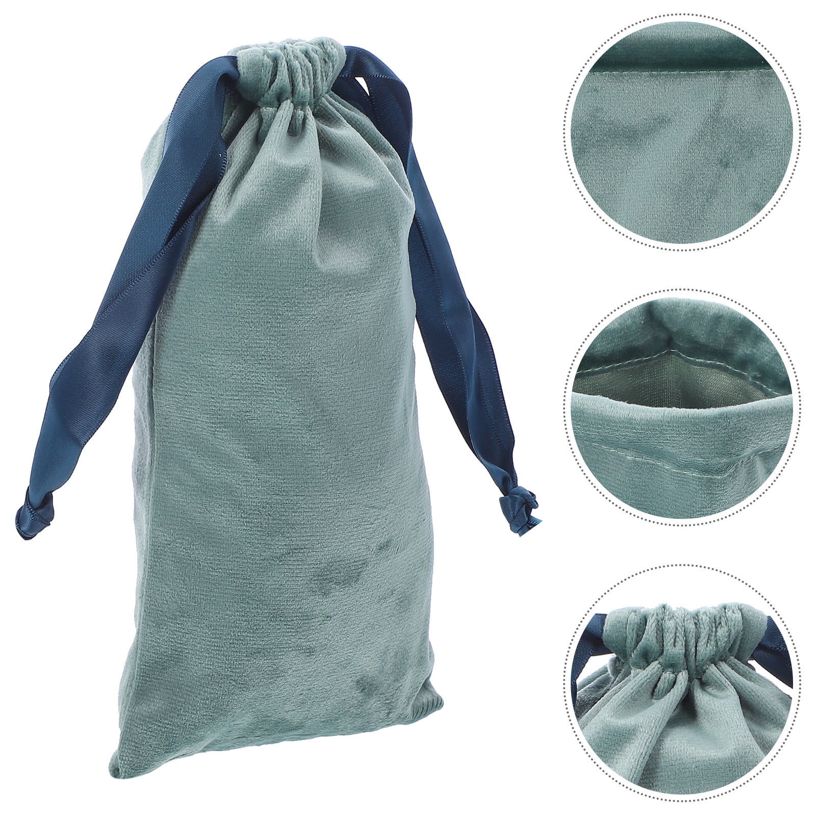 CIMAXIC Sunglasses Pouch Drawstring Glasses Bag Velvet 1 Pair - Walmart.com