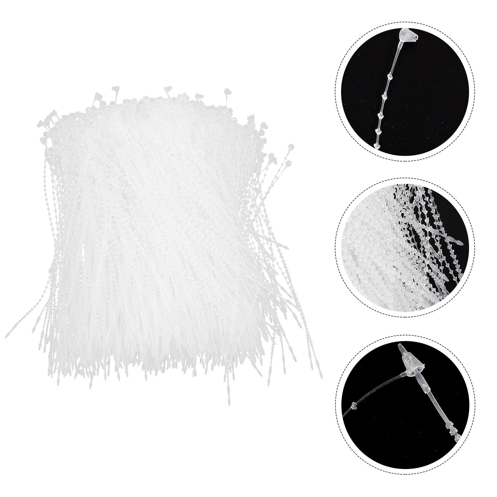 CIMAXIC 1 Set Round Plastic Tag Fastener with Eyelet for Jewelry ...