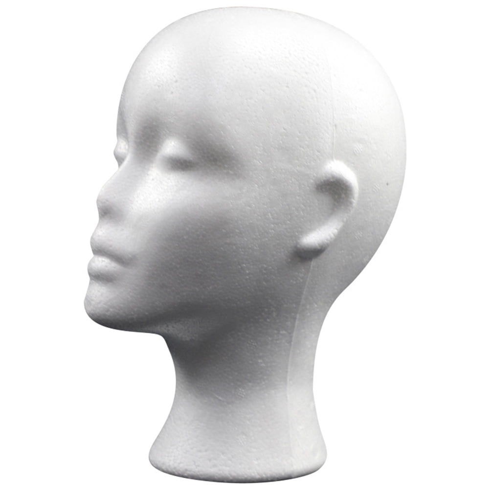 CIMAXIC Foam Wig Display Stand for Retail Stores and Trade Shows, 1 Set ...