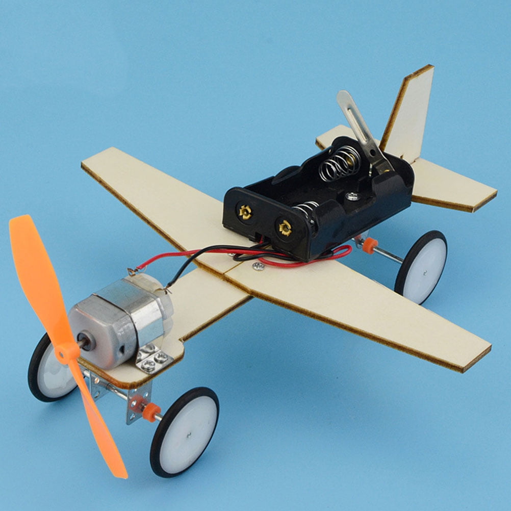 CIMAXIC Wooden DIY Plane Toy for Kids Playing Made of Timber and ...