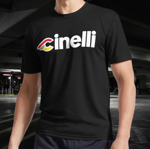 CINELLI BIKES BICYCLE Classic Logo Active T-Shirt Funny Size S to 5XL ...