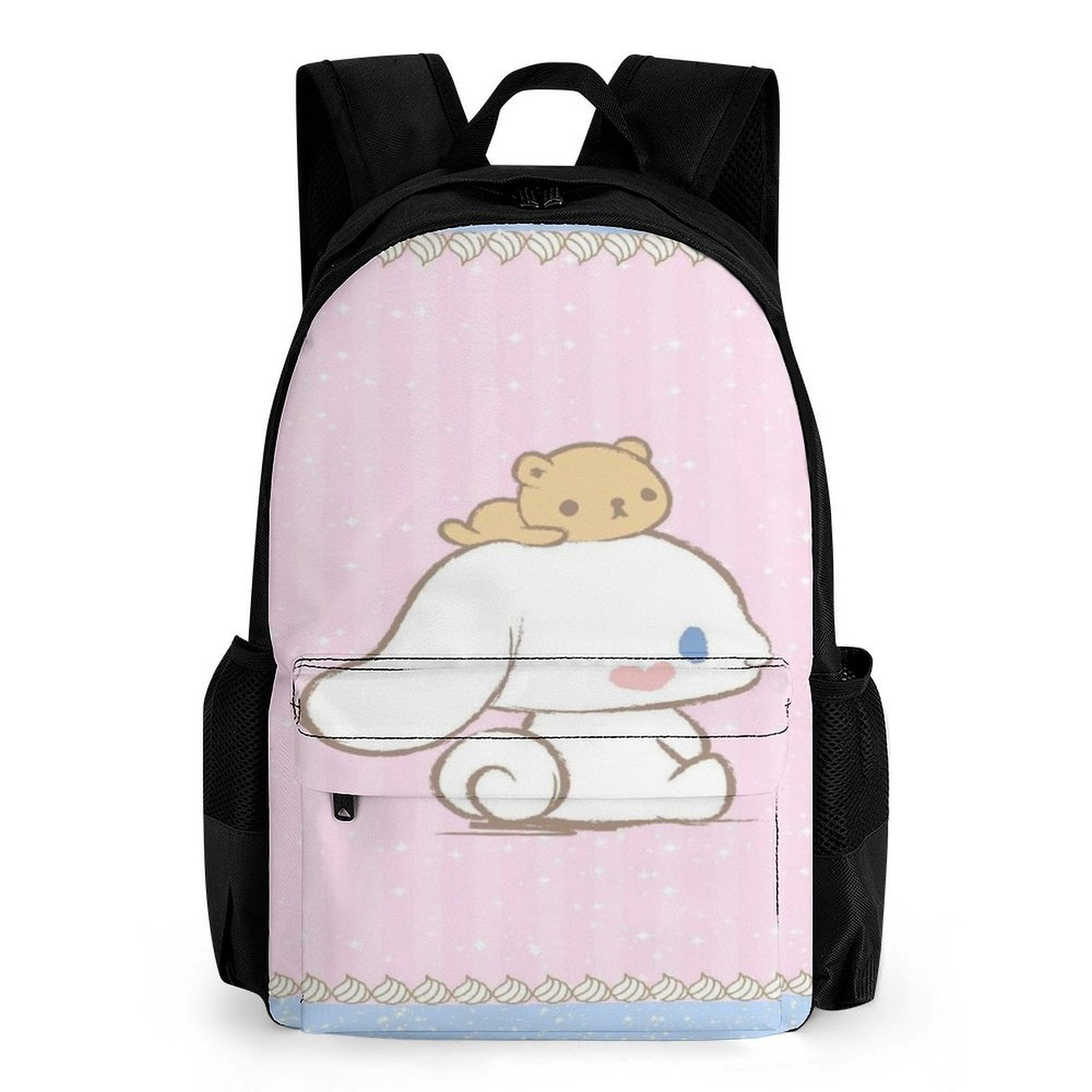 CINNA-MOROLL Dual-shoulder Backpack with Adjustable Straps and Multiple ...