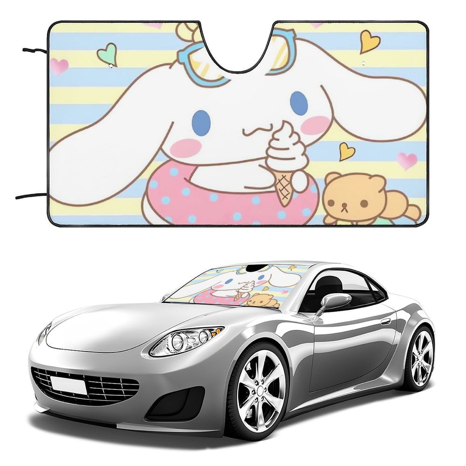 CINNAMOROLL Car Windshield Sunshade Anime for SUV pickup truck Gift 51 ...