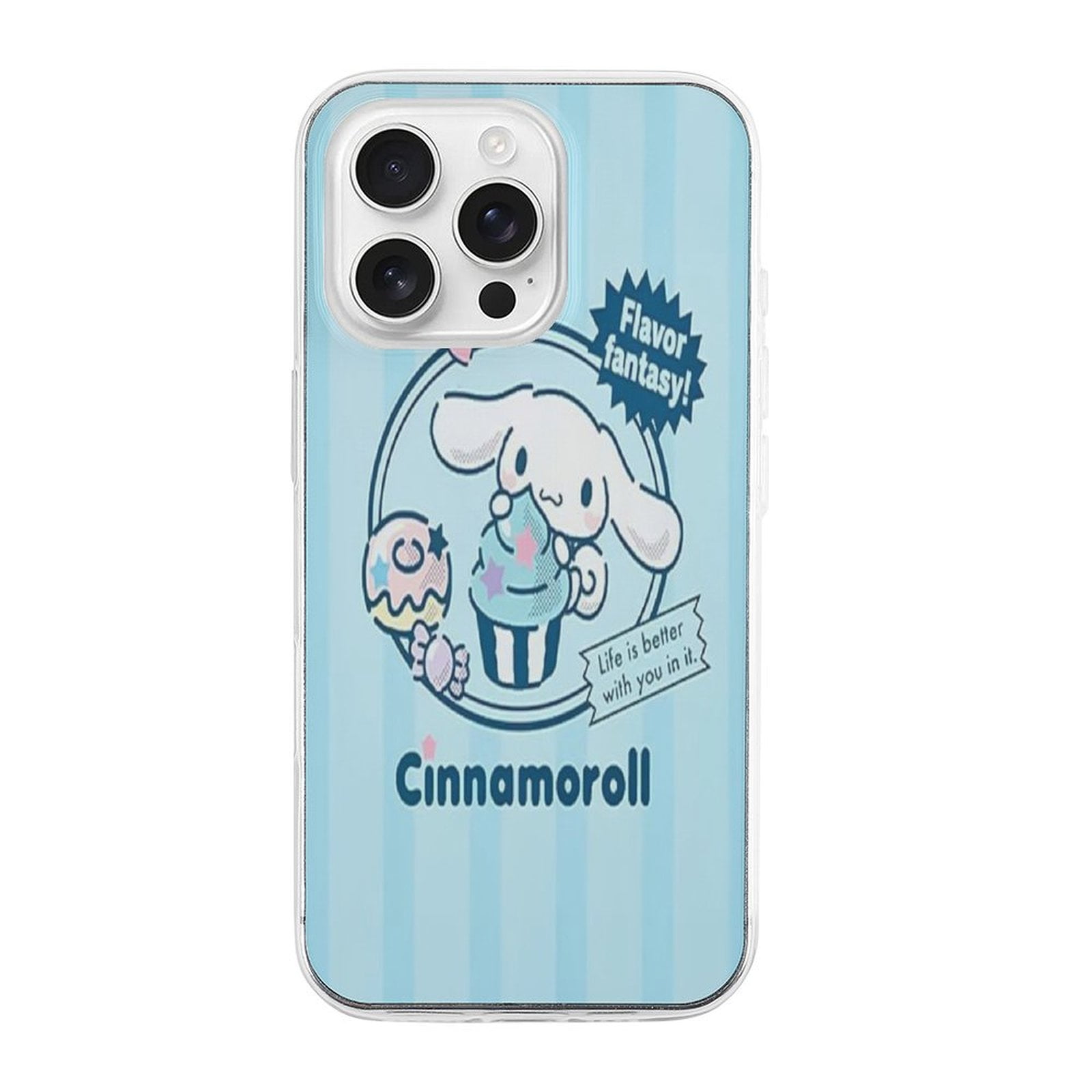 CINNAMOROLL Cases for iPhone 16 Pro Anime Durable TPU - Walmart.com
