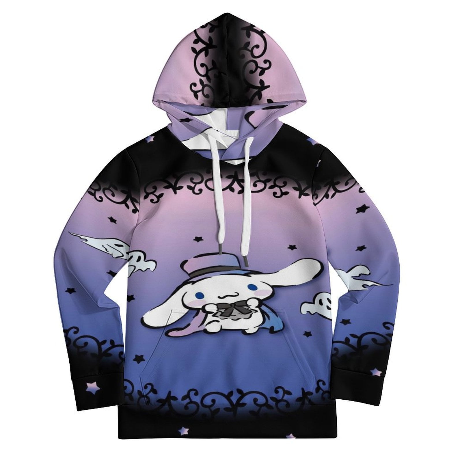 CINNAMOROLL Hoodie with Pocket Cartoon Anime for Boys Girls Teens Gift ...