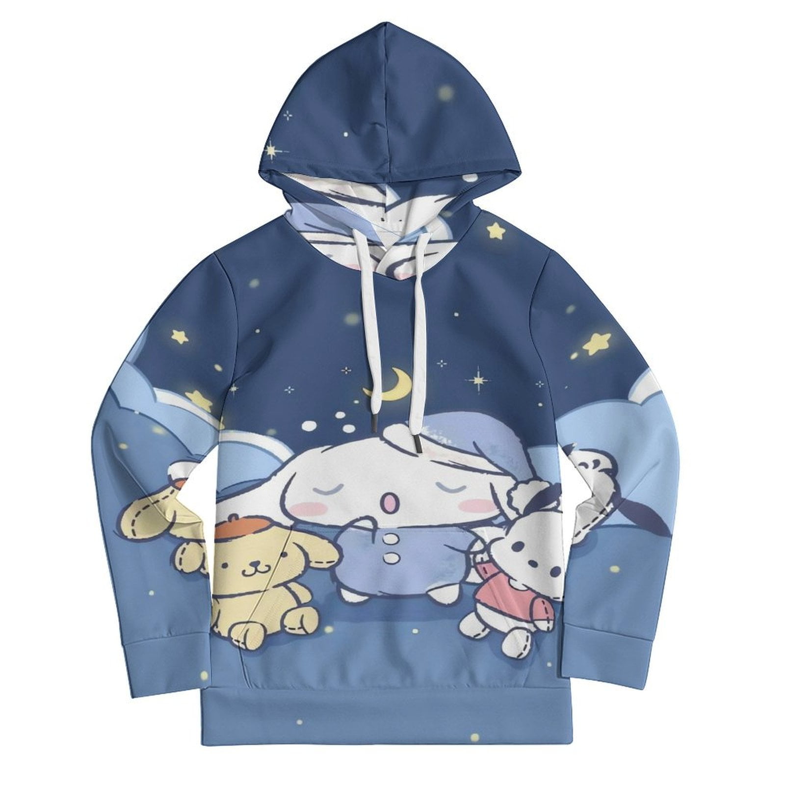 CINNAMOROLL Hoodie with Pocket Cartoon Anime for Boys Girls Teens Gift ...