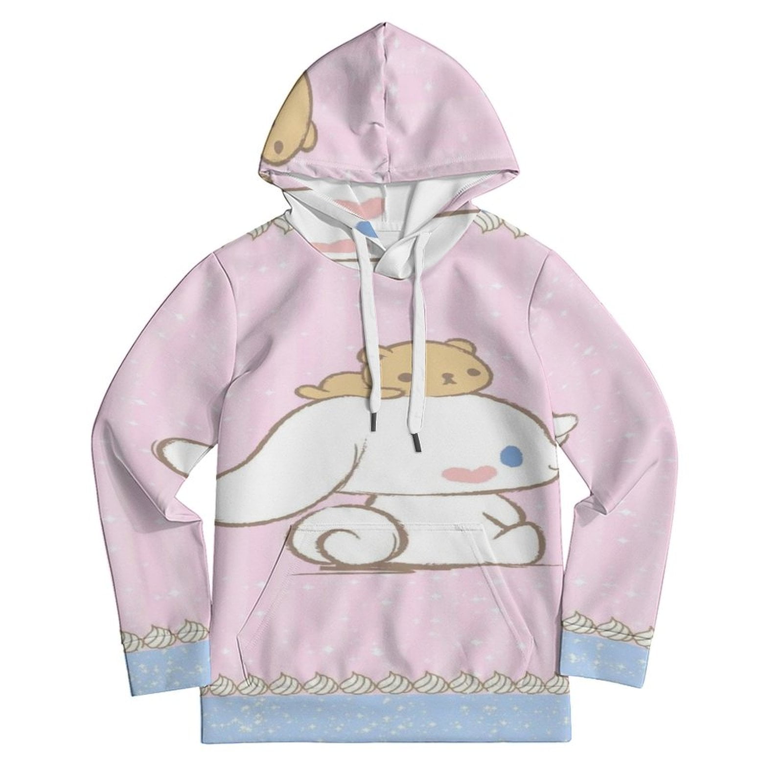 CINNAMOROLL Hoodie with Pocket Cartoon Anime for Boys Girls Teens Gift ...