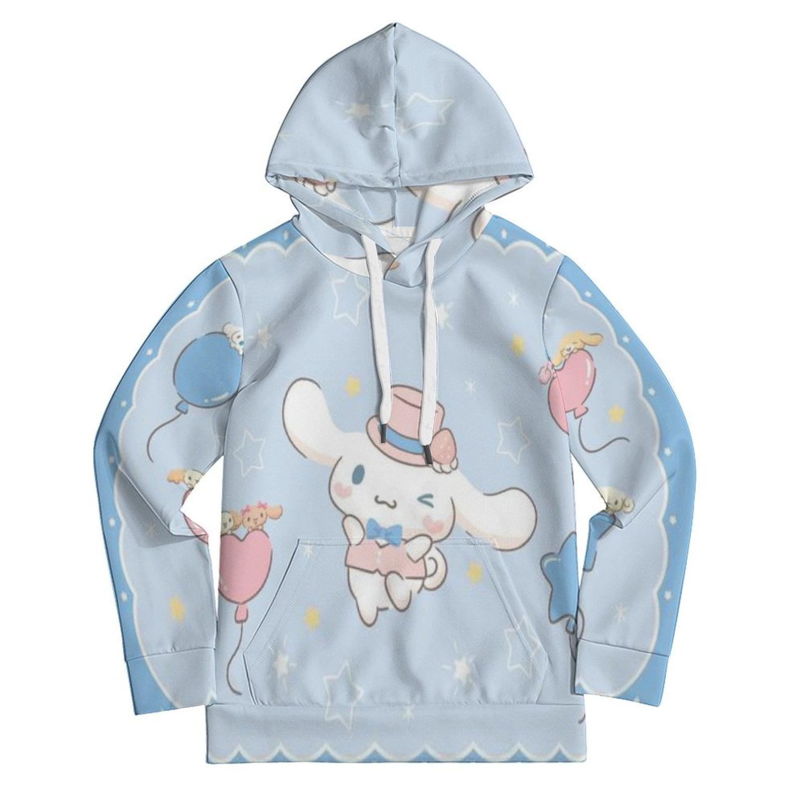 CINNAMOROLL Hoodie with Pocket Cartoon Anime for Boys Girls Teens Gift ...