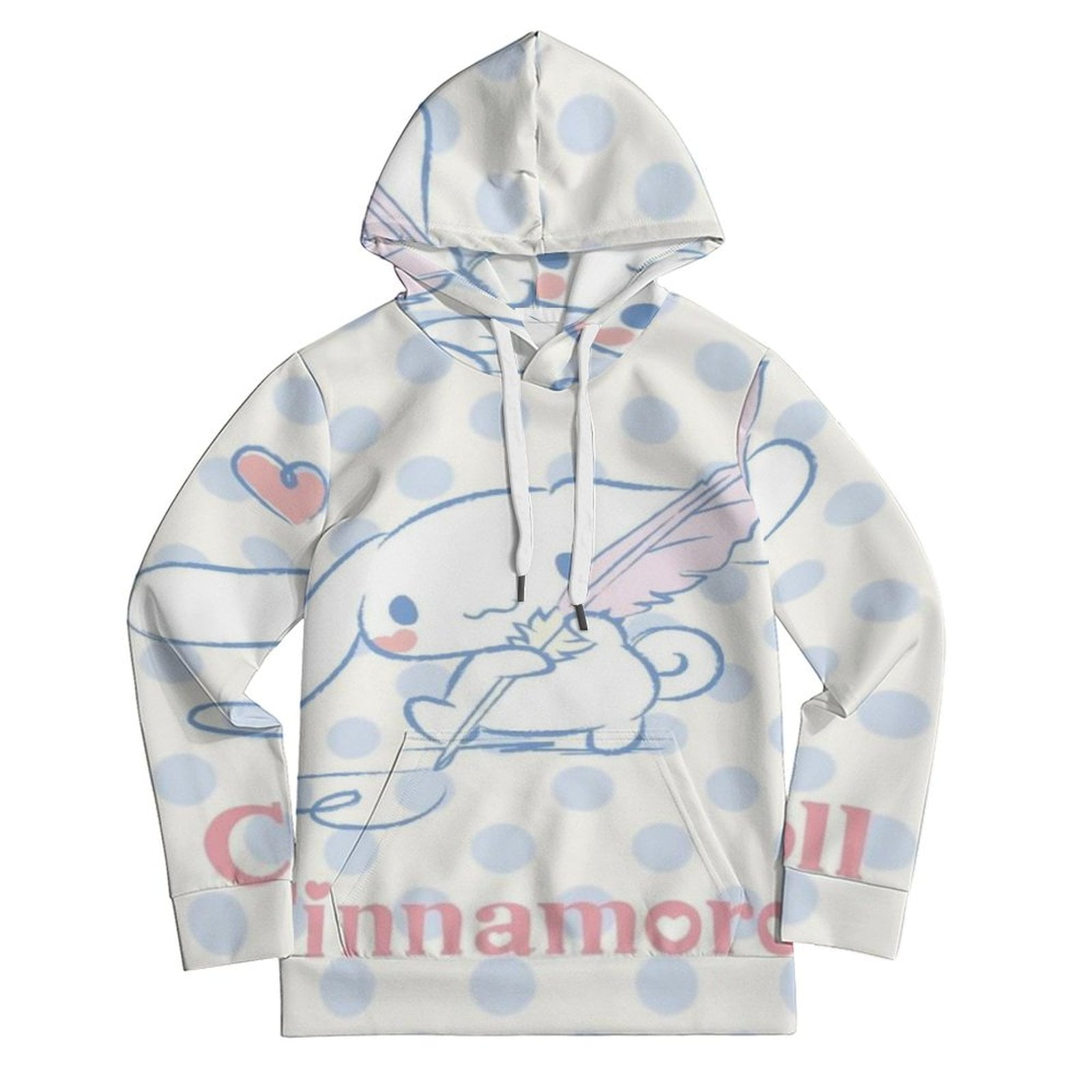 CINNAMOROLL Hoodie with Pocket Cartoon Anime for Boys Girls Teens Gift ...