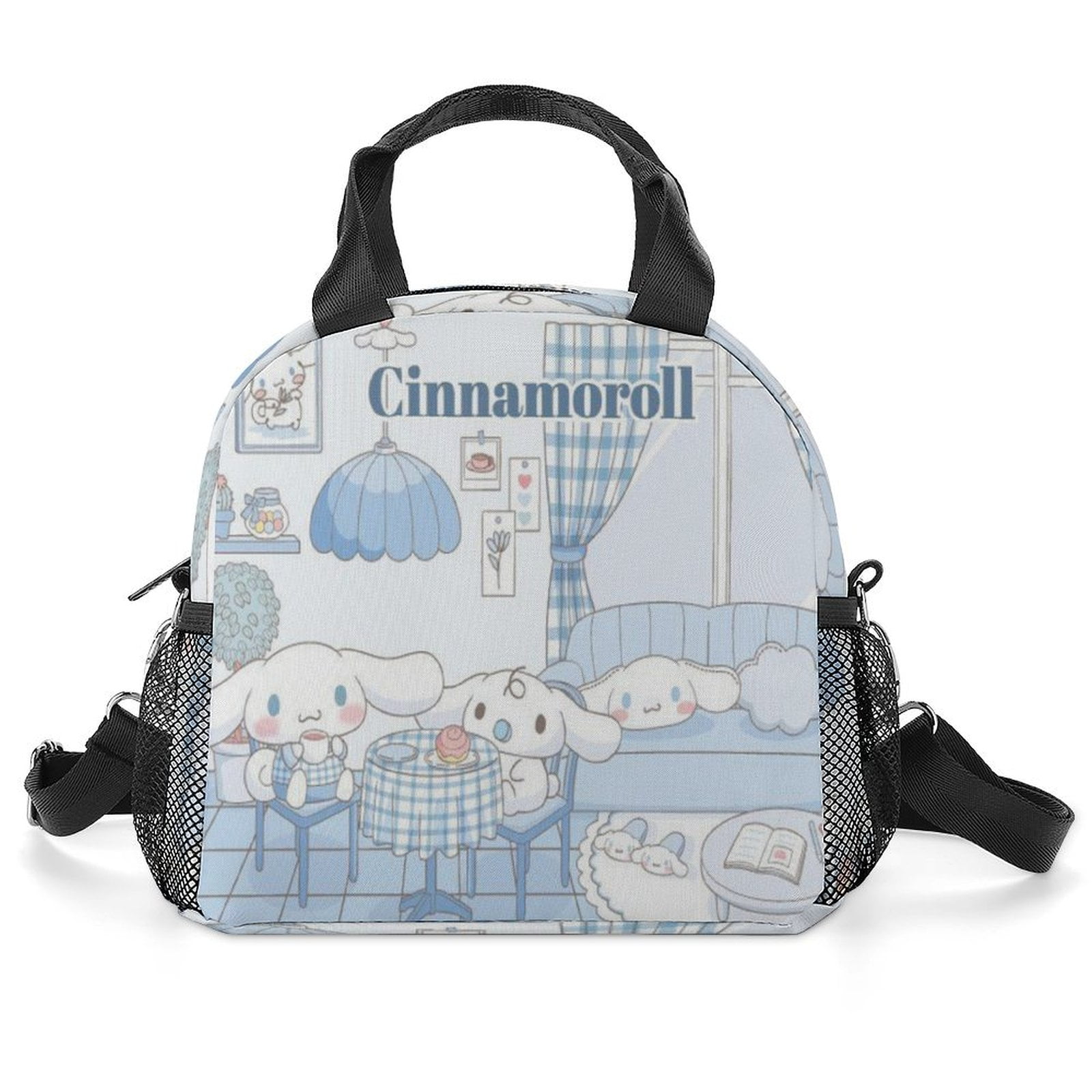 CINNAMOROLL Lunch Bag Insulated Crossbody Anime for Work Picnic Travel ...