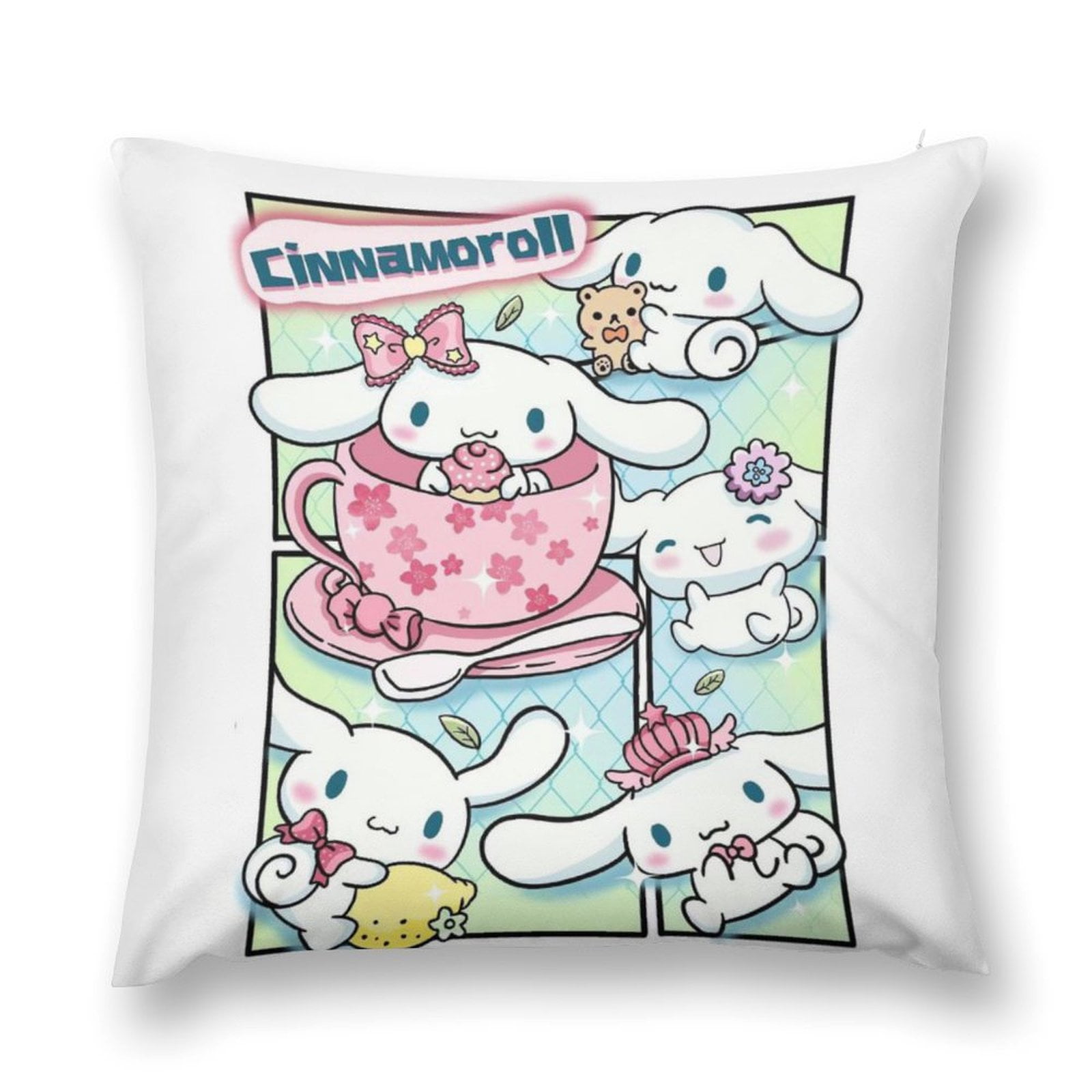 CINNAMOROLL Pillowcase Cartoon Anime for Living Room Bedroom Office 12 ...
