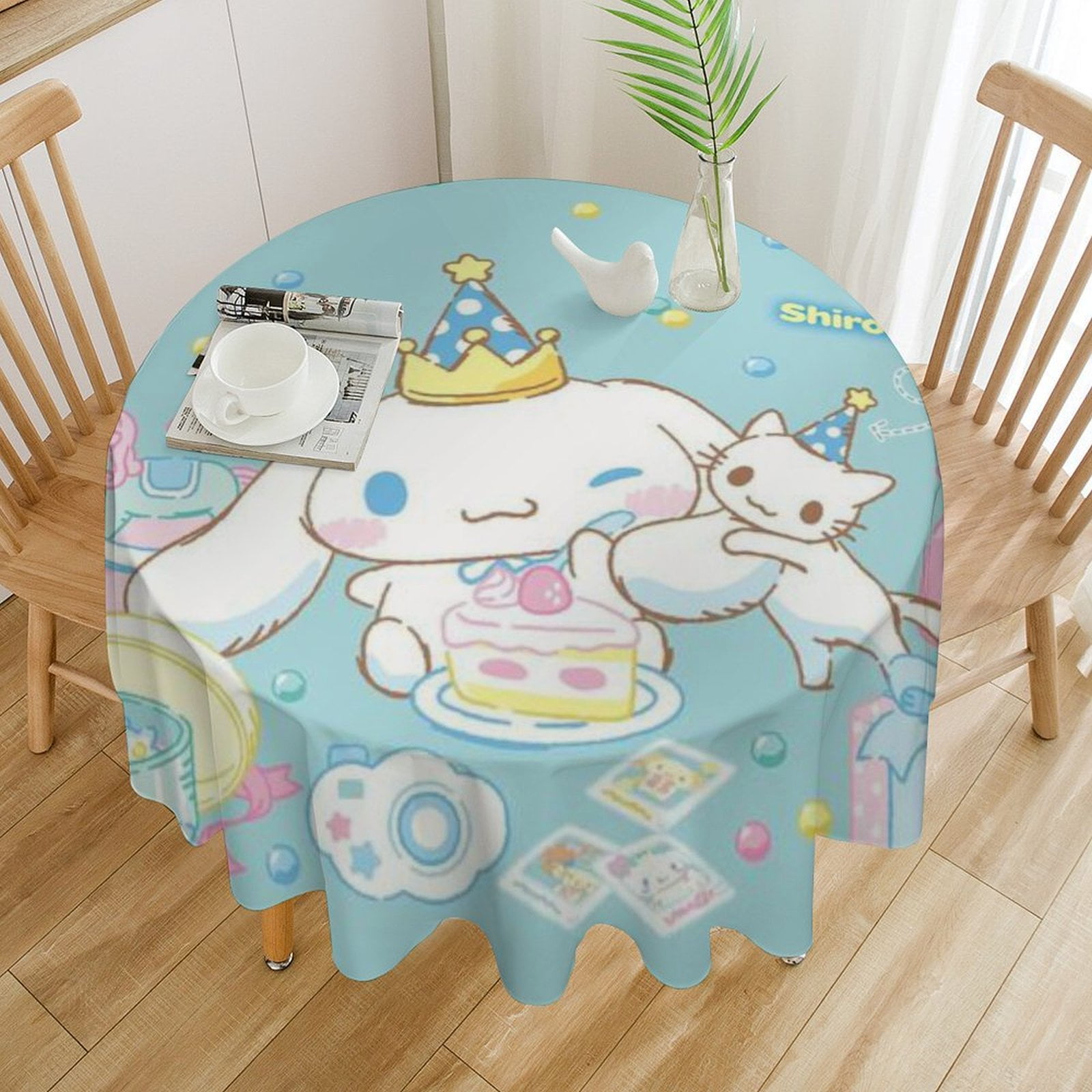 CINNAMOROLL Tablecloth Anime for Dining Table Picnic Gift 36x36in ...