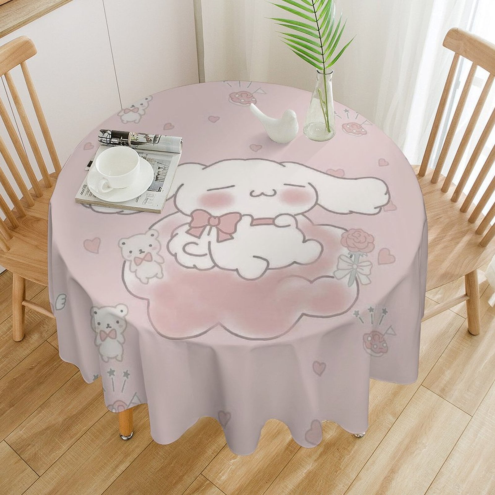 CINNAMOROLL Tablecloth Anime for Dining Table Picnic Gift 50x50in ...