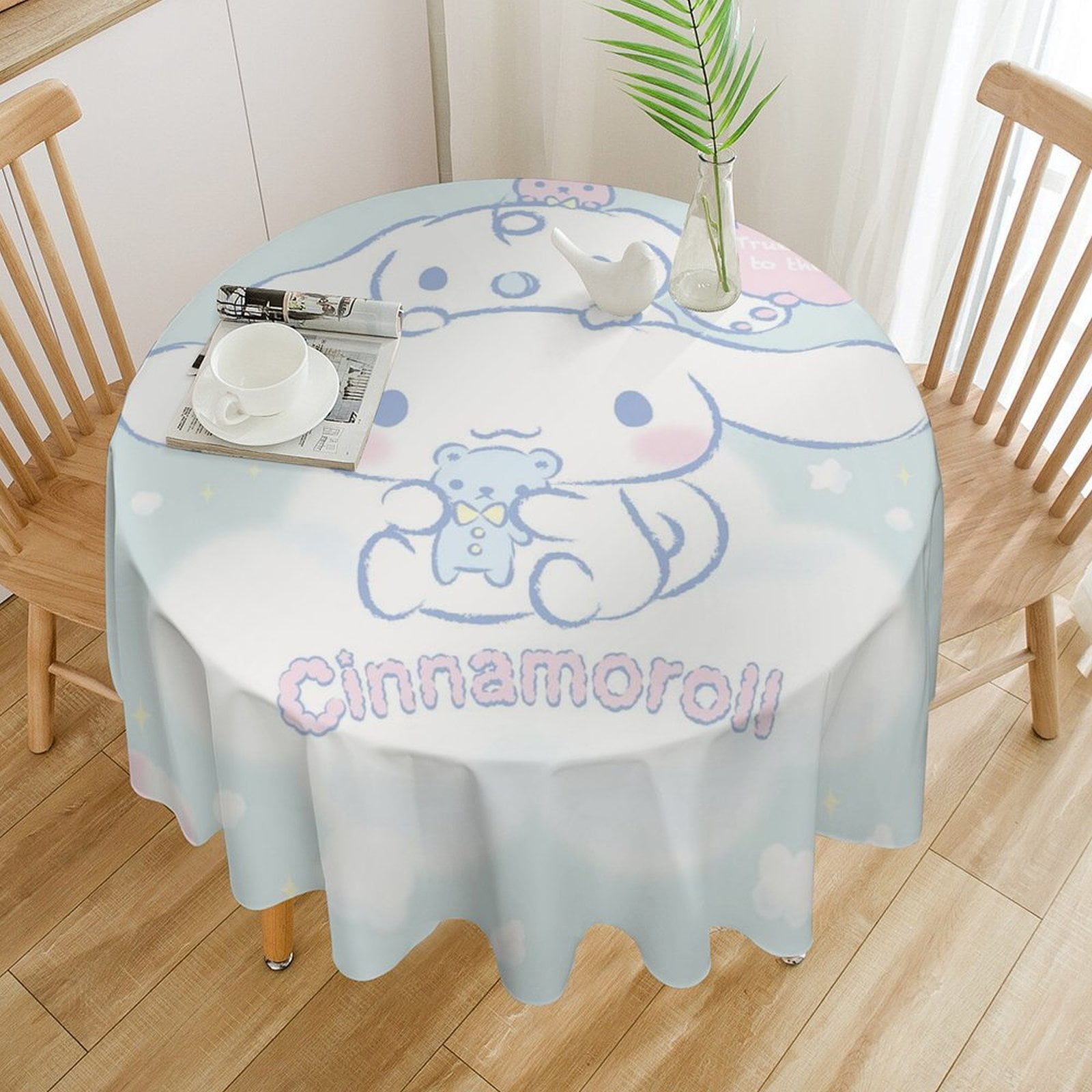 CINNAMOROLL Tablecloth Anime for Dining Table Picnic Gift 50x50in ...