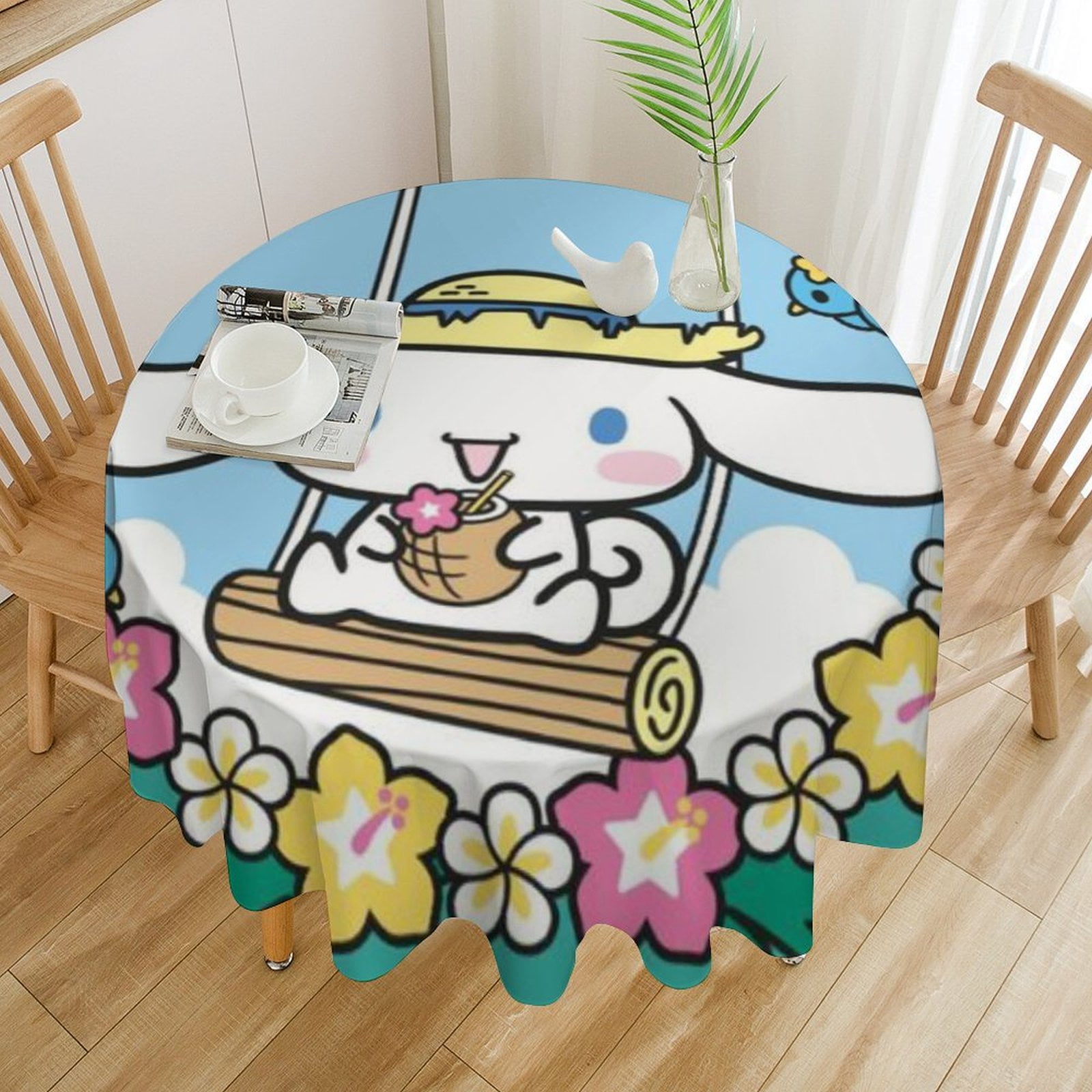 CINNAMOROLL Tablecloth Anime for Dining Table Picnic Gift 50x50in ...