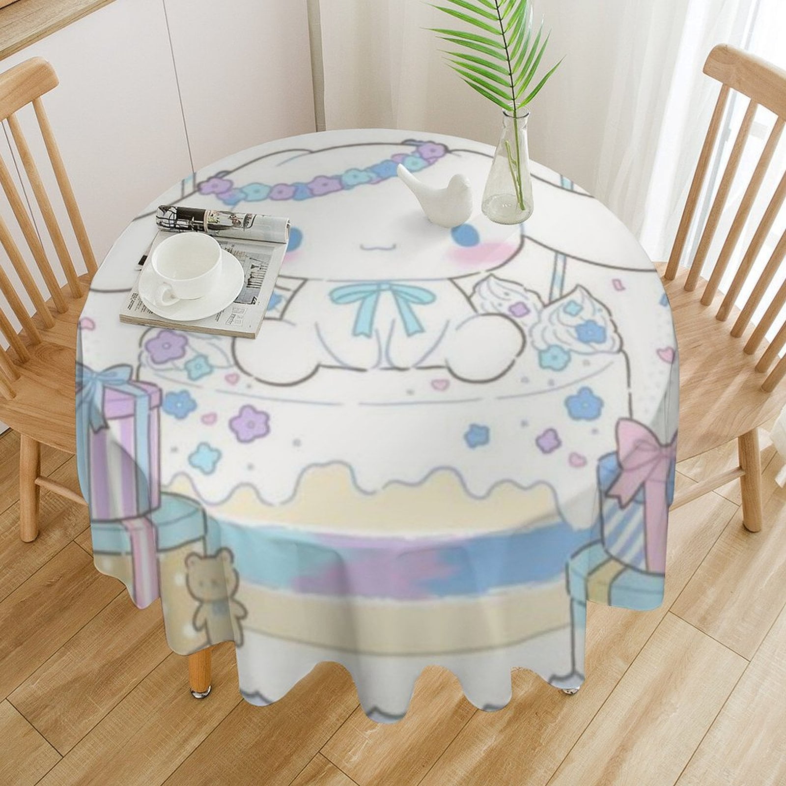 CINNAMOROLL Tablecloth Anime for Dining Table Picnic Gift 50x50in ...