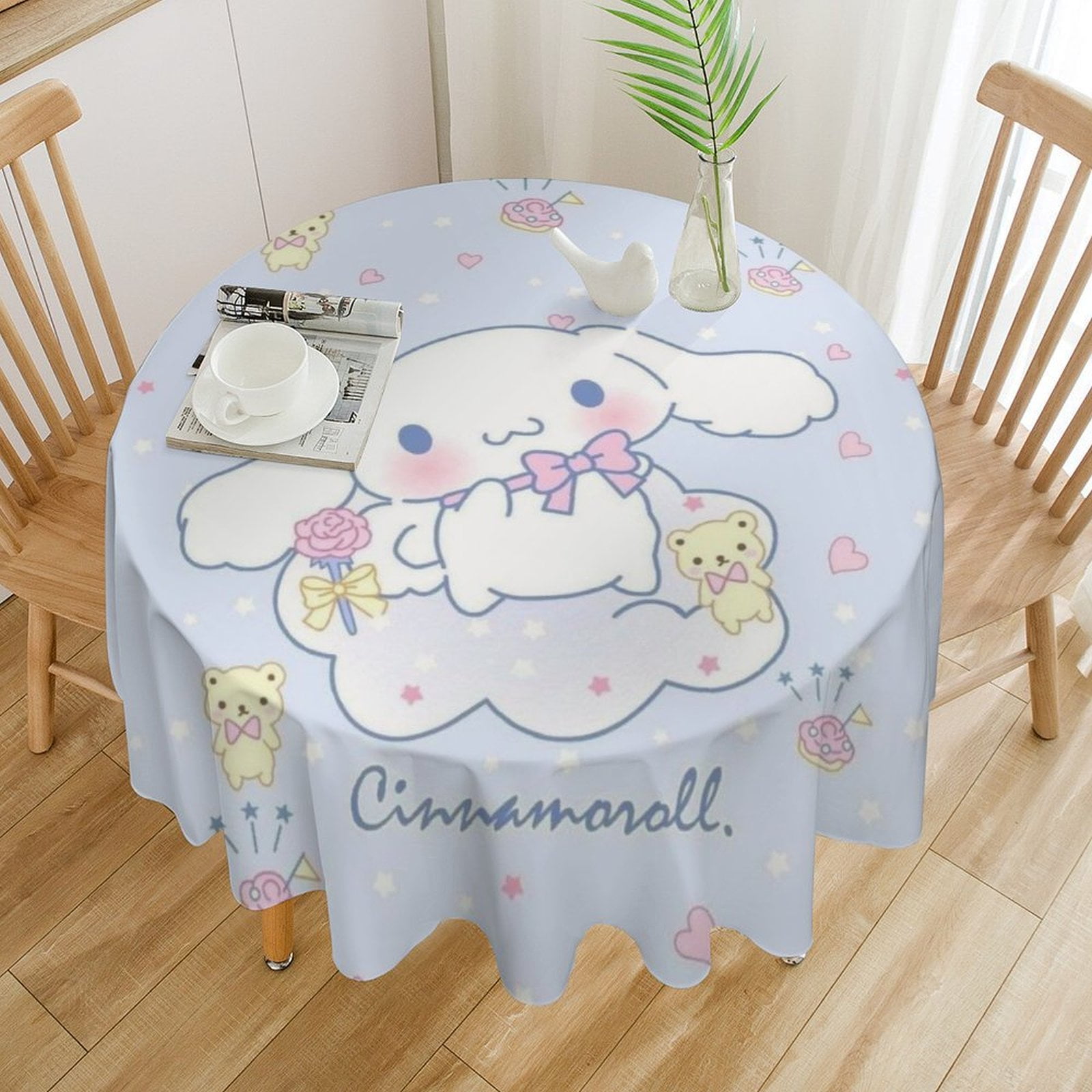 CINNAMOROLL Tablecloth Anime for Dining Table Picnic Gift 50x50in ...