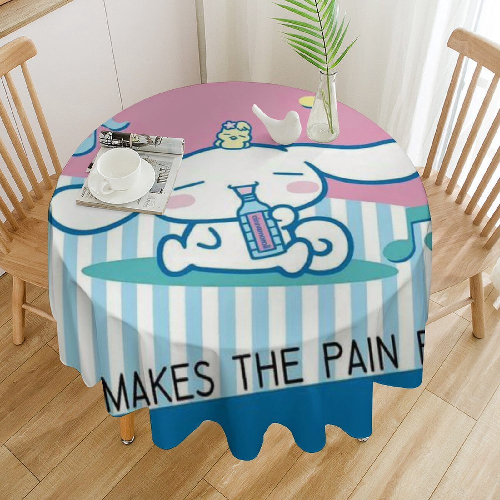 CINNAMOROLL Tablecloth Anime for Dining Table Picnic Gift 50x50in ...