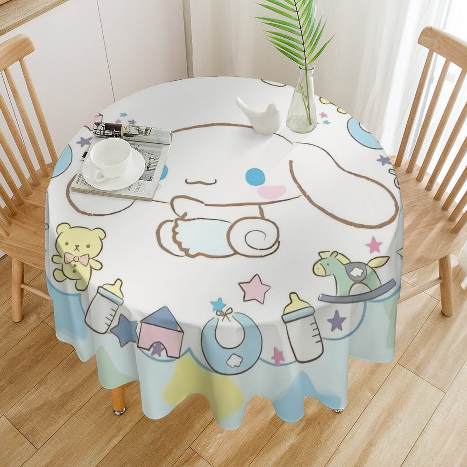 CINNAMOROLL Tablecloth Anime for Dining Table Picnic Gift 50x50in ...