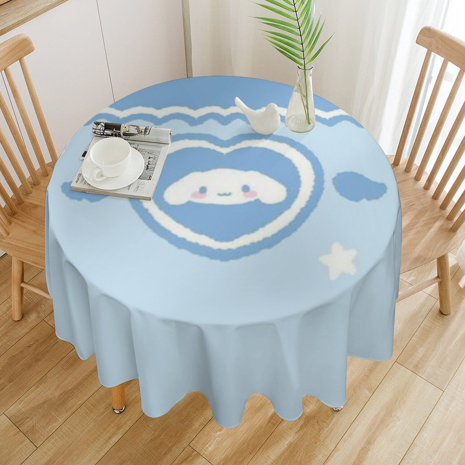 CINNAMOROLL Tablecloth Anime for Dining Table Picnic Gift 60x60in ...