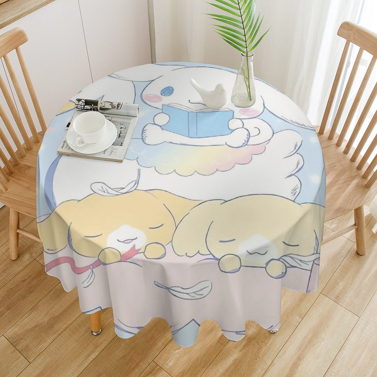 CINNAMOROLL Tablecloth Anime for Dining Table Picnic Gift 60x60in ...