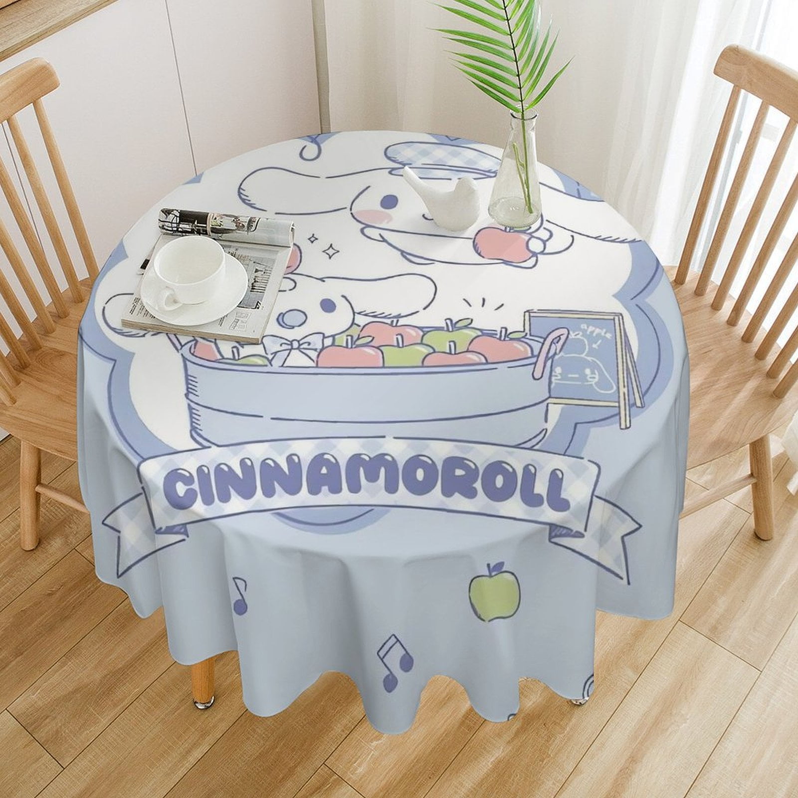 CINNAMOROLL Tablecloth Anime for Dining Table Picnic Gift 60x60in ...