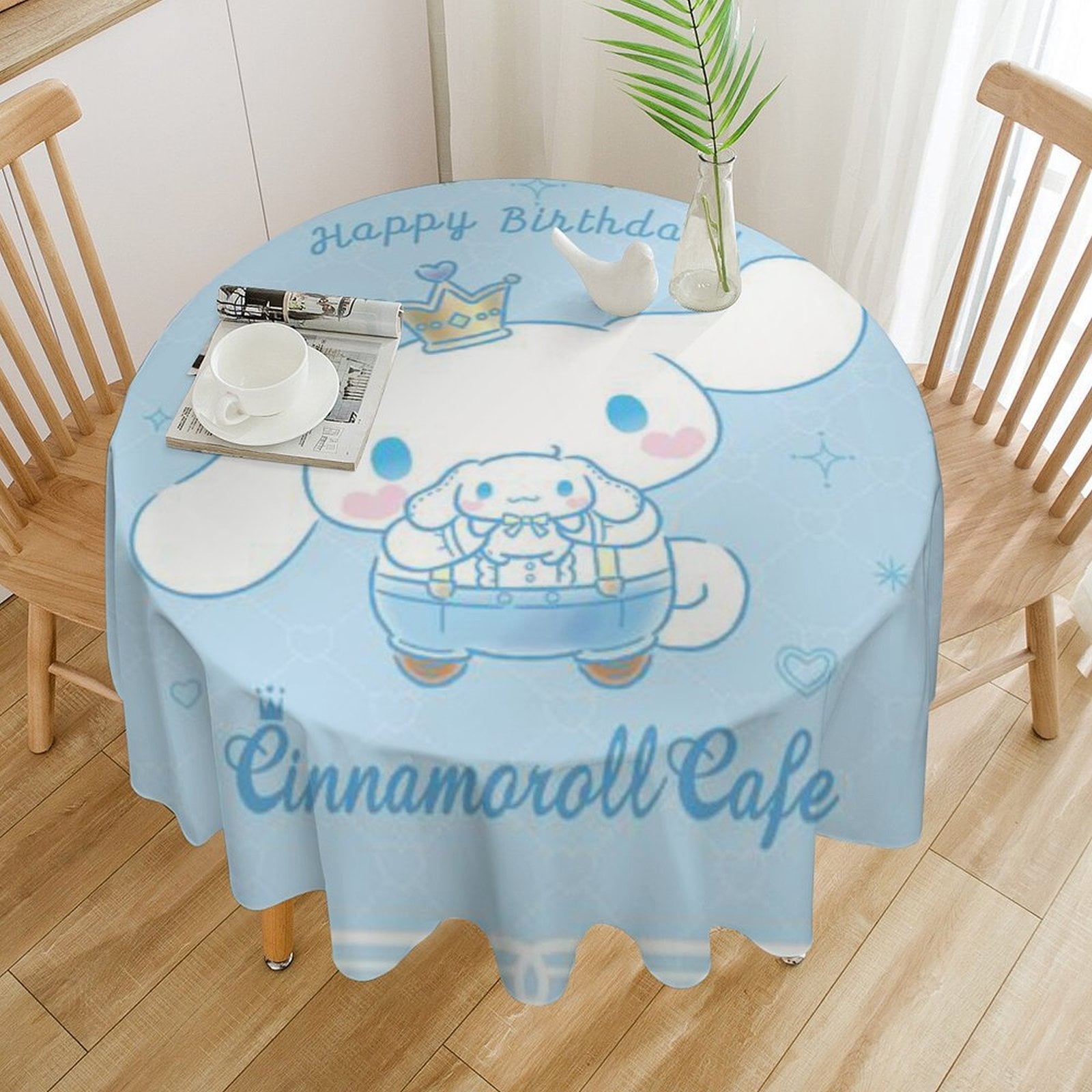 CINNAMOROLL Tablecloth Anime for Dining Table Picnic Gift 60x60in ...