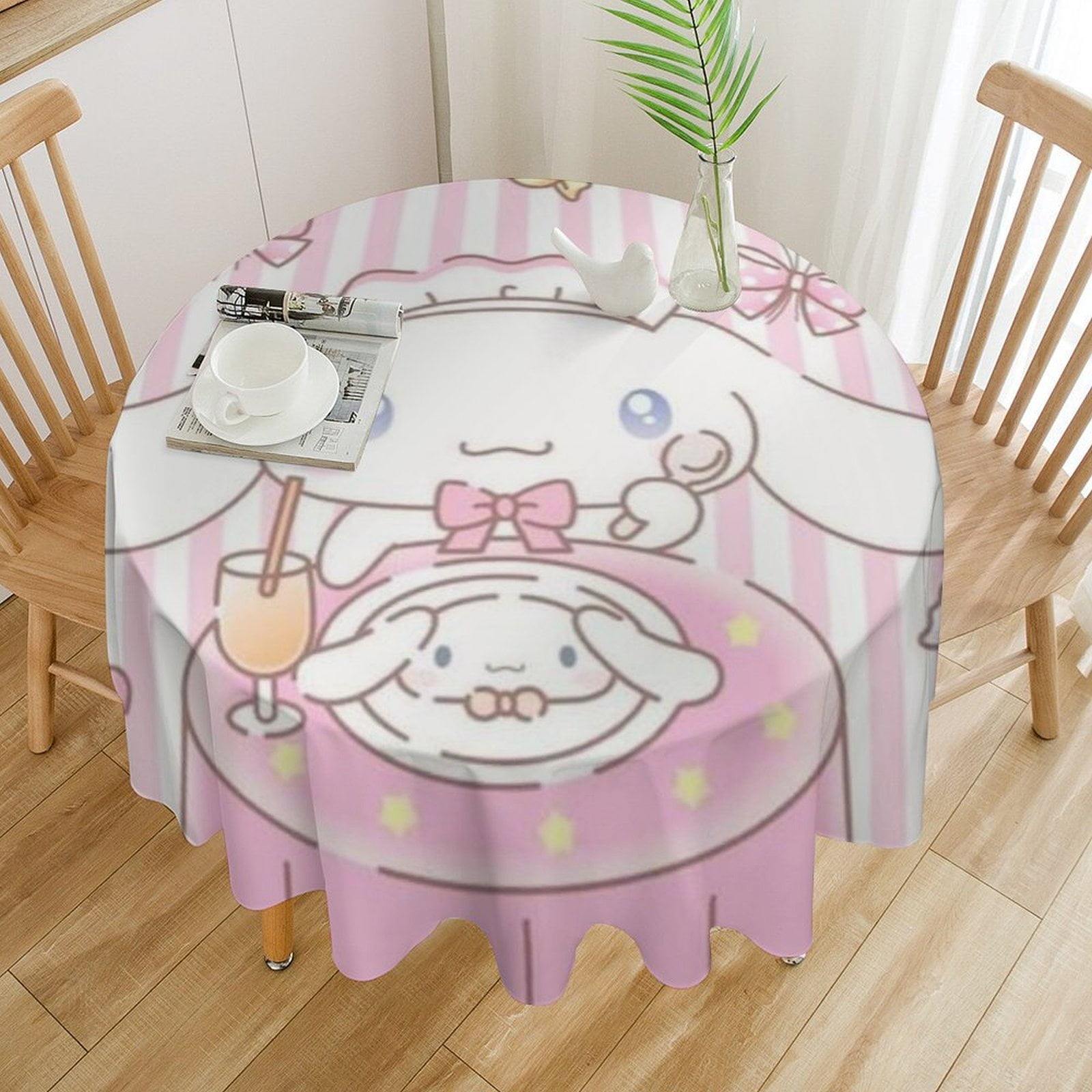 CINNAMOROLL Tablecloth Anime for Dining Table Picnic Gift 70x70in ...