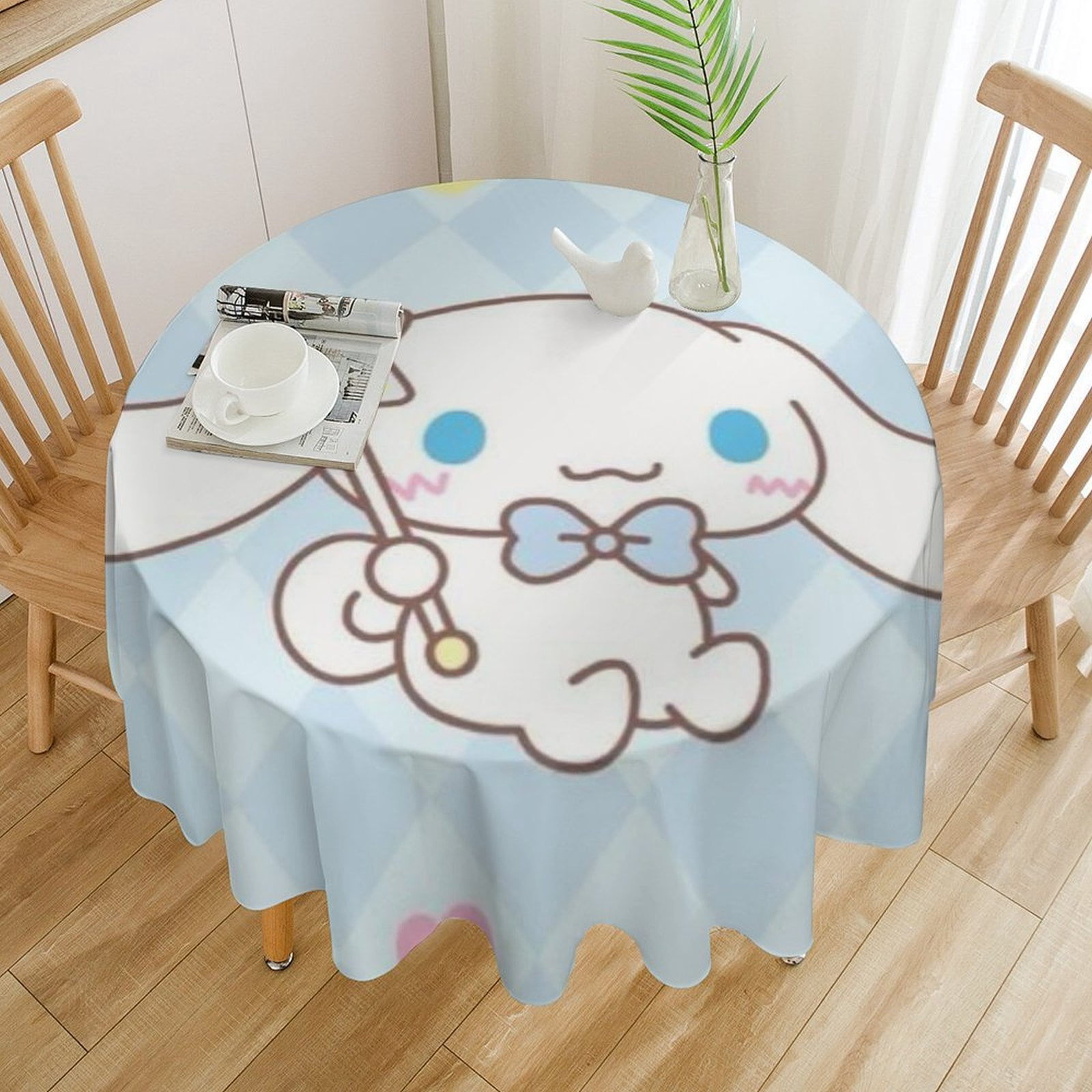 CINNAMOROLL Tablecloth Anime for Dining Table Picnic Gift 70x70in ...