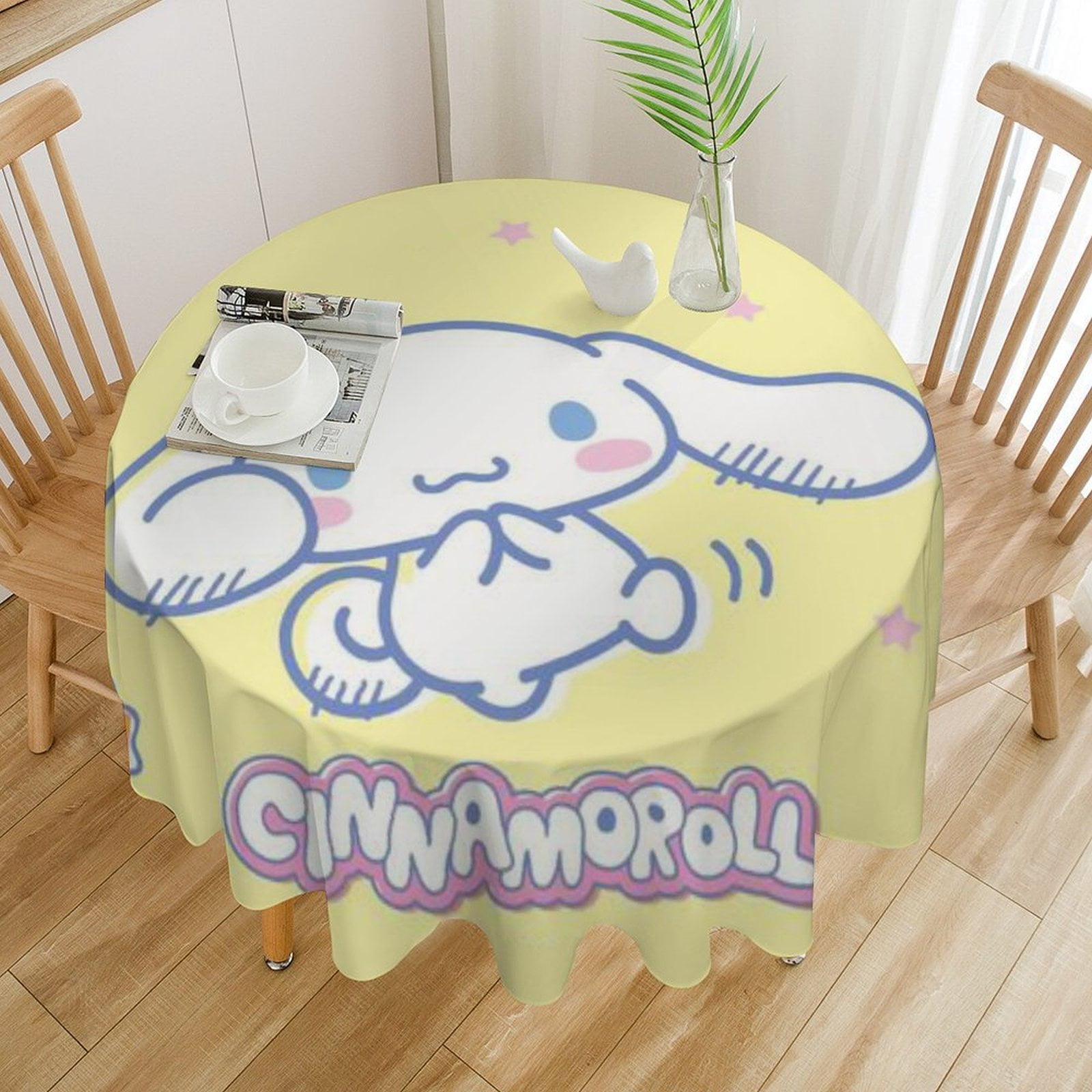 CINNAMOROLL Tablecloth Anime for Dining Table Picnic Gift 70x70in ...