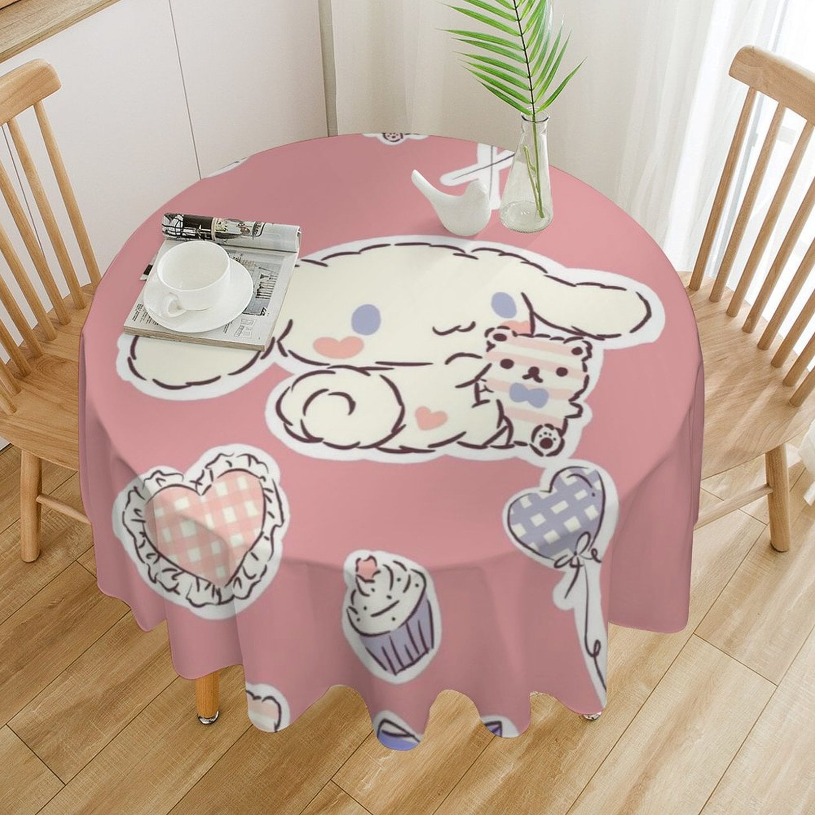 CINNAMOROLL Tablecloth Anime for Dining Table Picnic Gift 70x70in ...