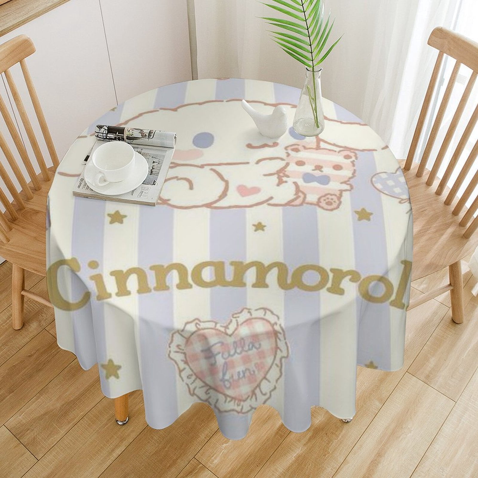 CINNAMOROLL Tablecloth Anime for Dining Table Picnic Gift 70x70in ...