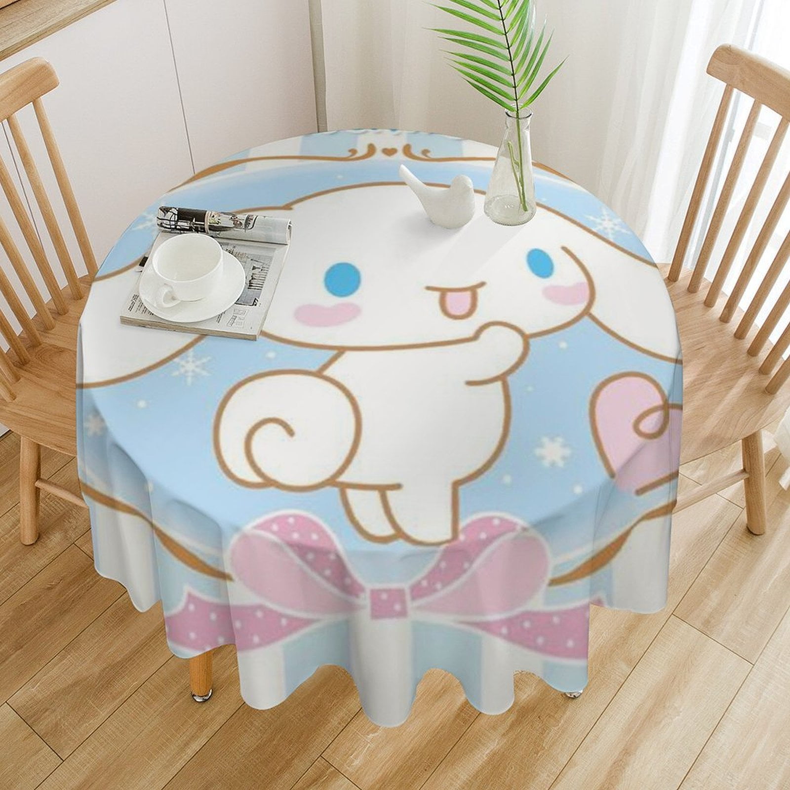 CINNAMOROLL Tablecloth Anime for Dining Table Picnic Gift 70x70in ...