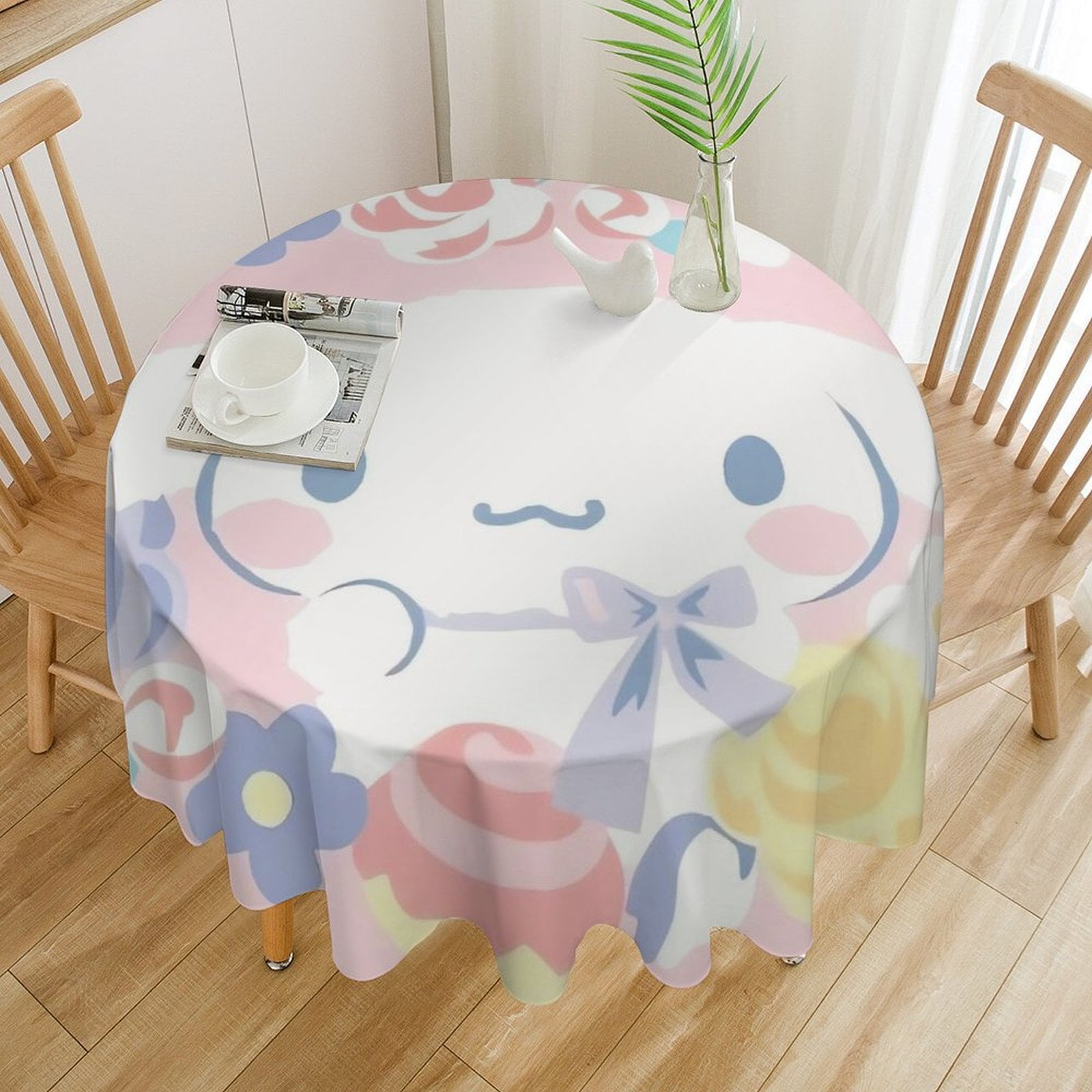 CINNAMOROLL Tablecloth Anime for Dining Table Picnic Gift 70x70in ...